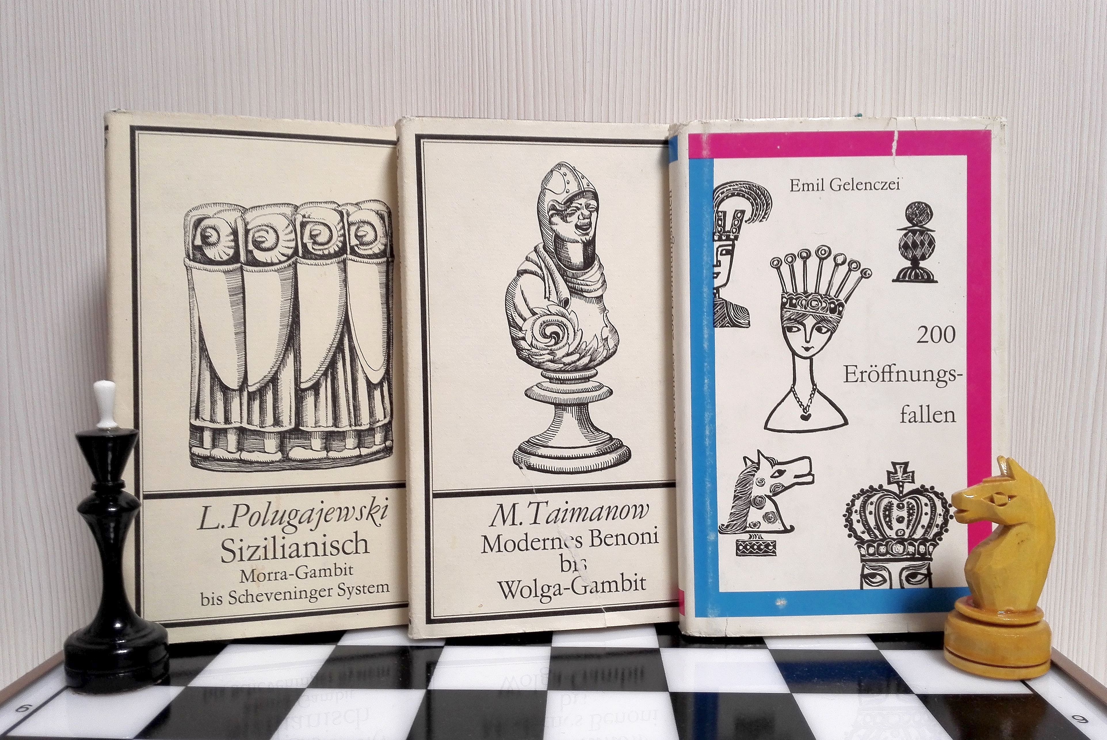 Vintage Chess Book-textbook in German.Antique Russian Chess - Inspire ...