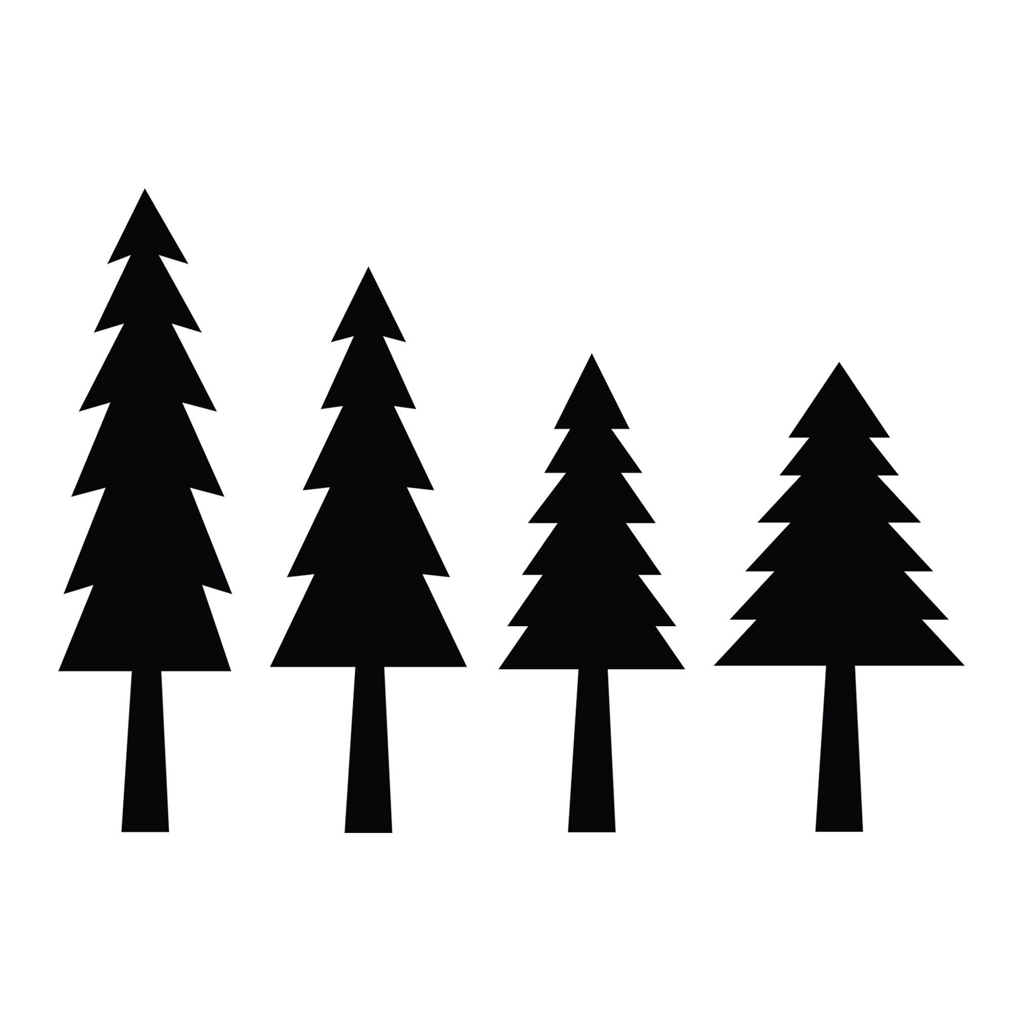 Pine tree svg, fir tree svg, spruce tree svg, forest svg, fo - Inspire ...