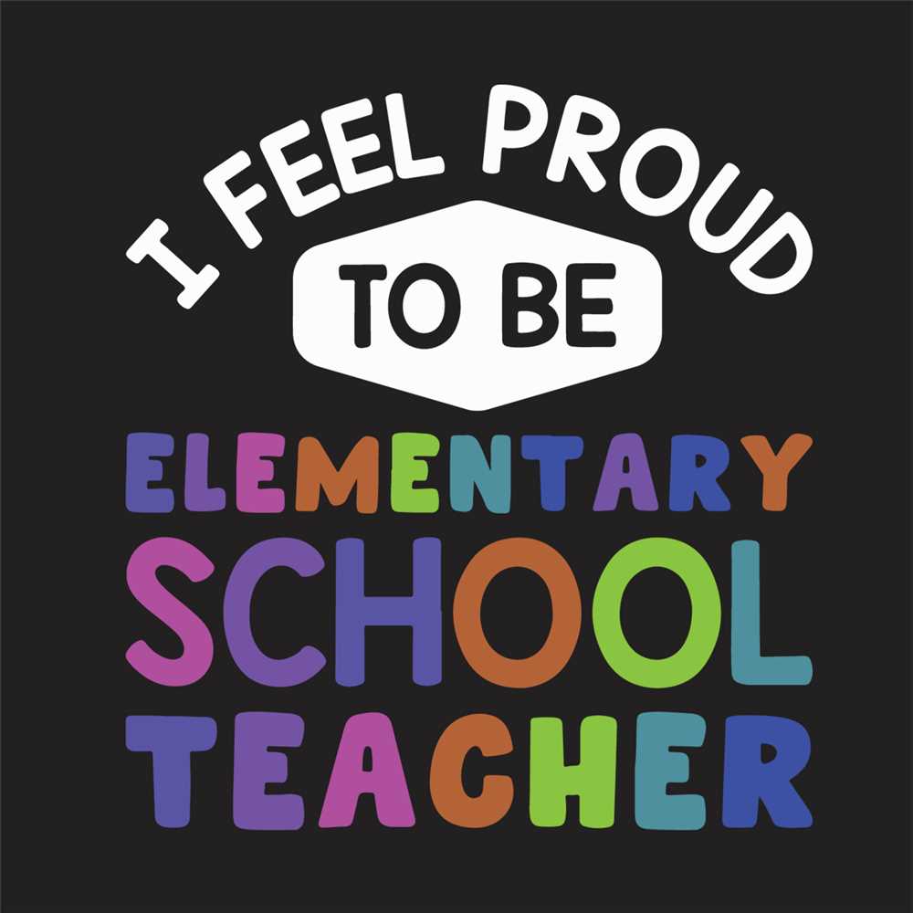 Elementary School Teacher Svg, Back To School Svg, Proud Tea | Inspire ...