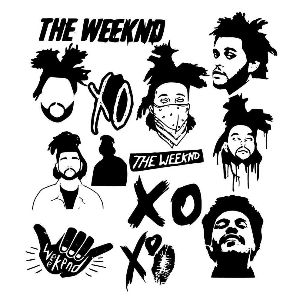 the weeknd xo svg - Inspire Uplift