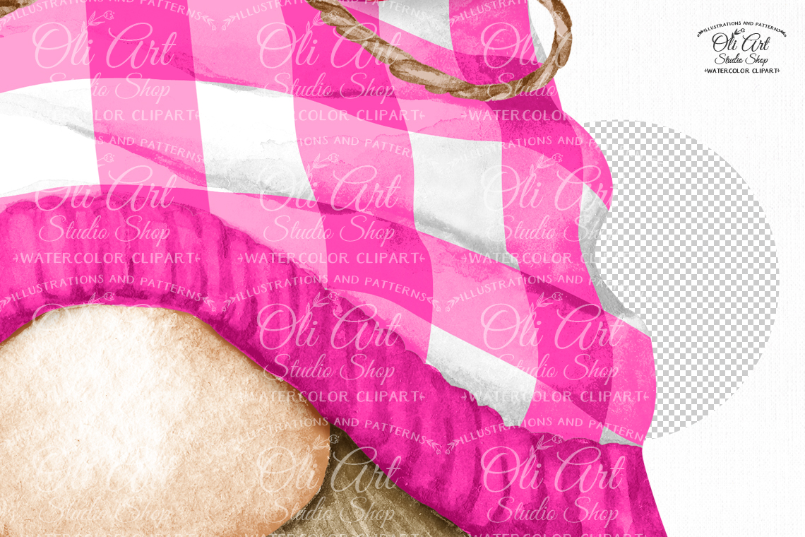 Easter Gnomes Clip Art. Bunny Ears Clip Art. Cute Characters - Inspire ...