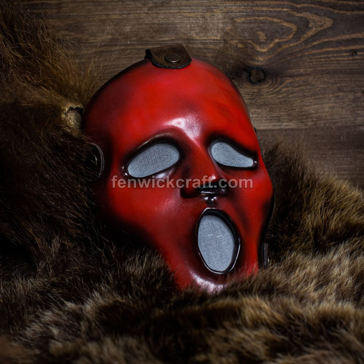 Red Scream Mask – ghostface horror mask - Inspire Uplift