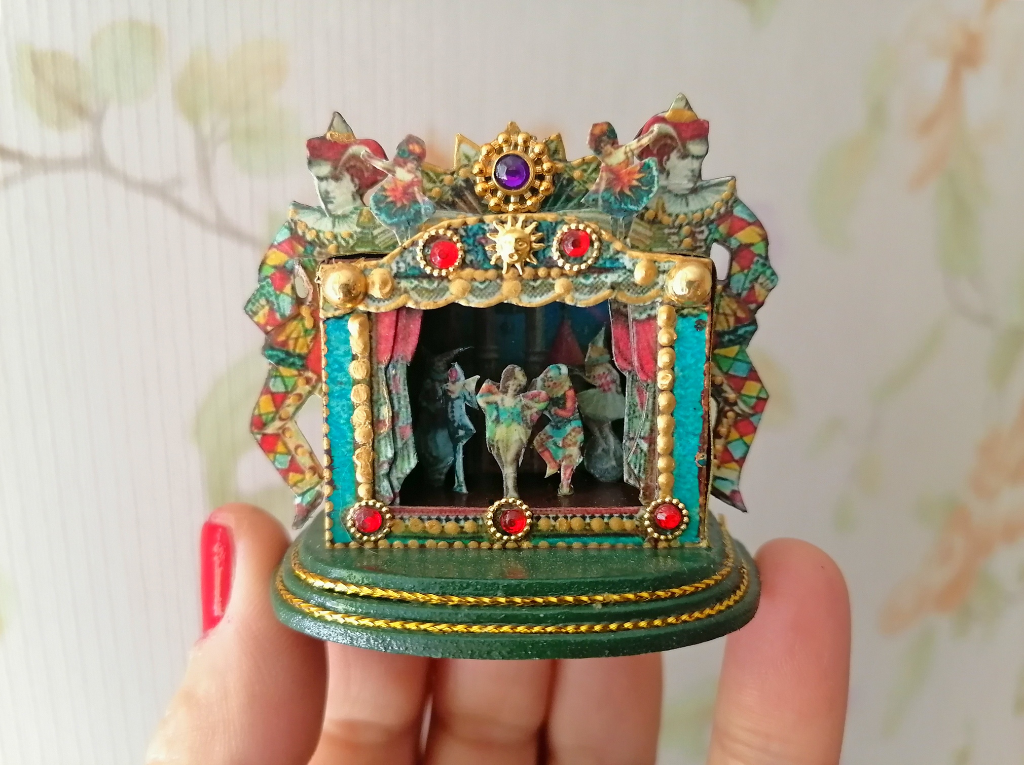 Puppet show. Paper theater.1:12 scale. - Inspire Uplift