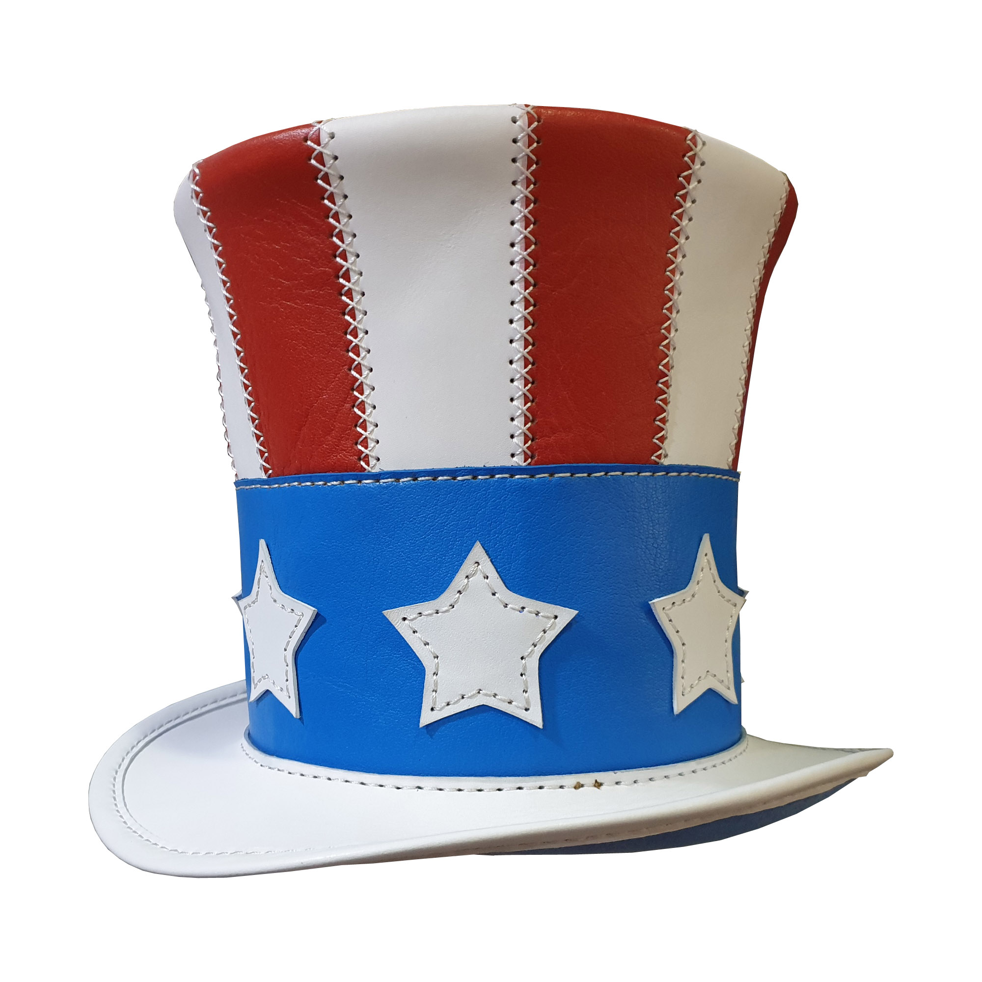 Uncle Sam Leather Top Hat 2 | Inspire Uplift