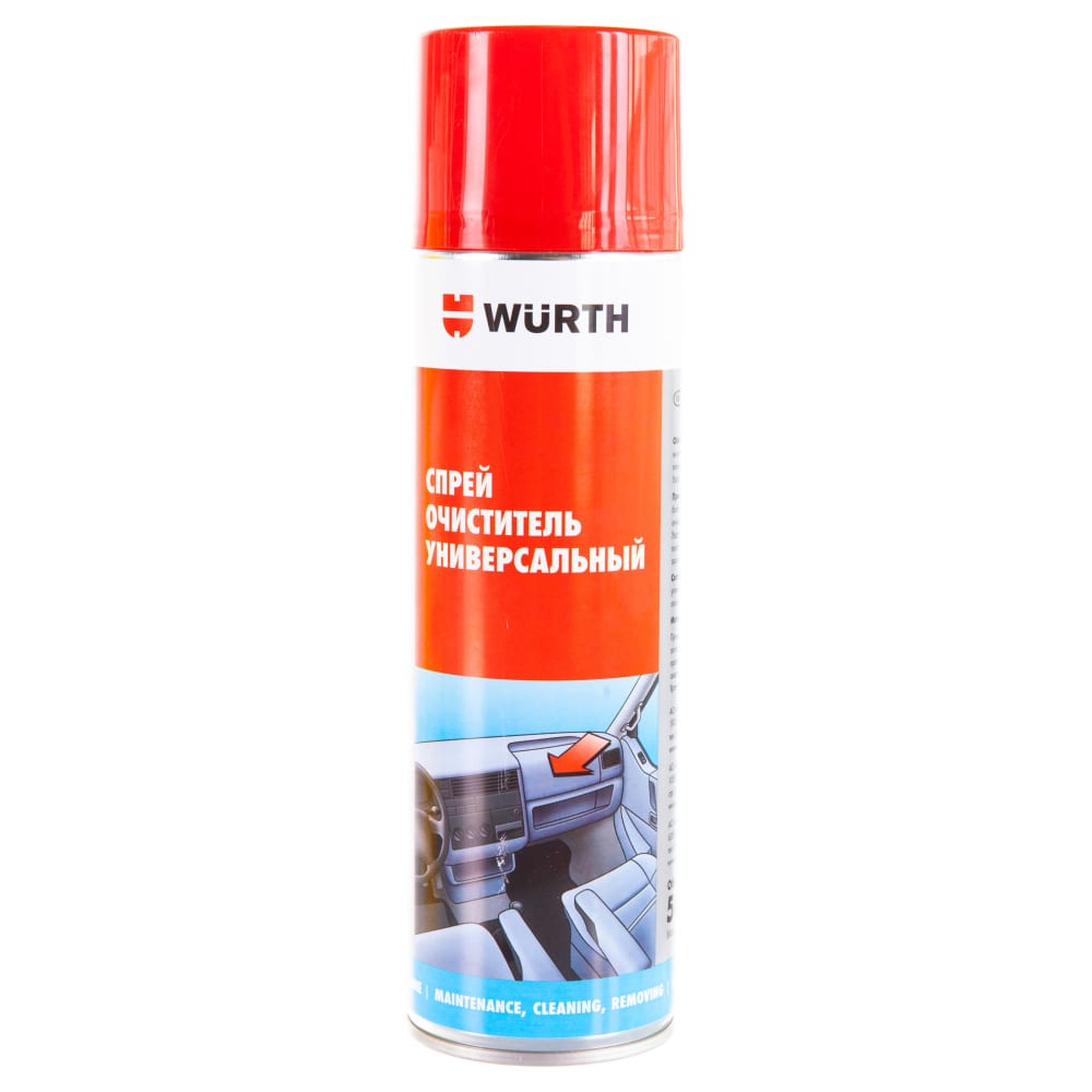 Interior cleaner / universal spray cleaner, 500 ml, Wurth, 0 | Inspire ...