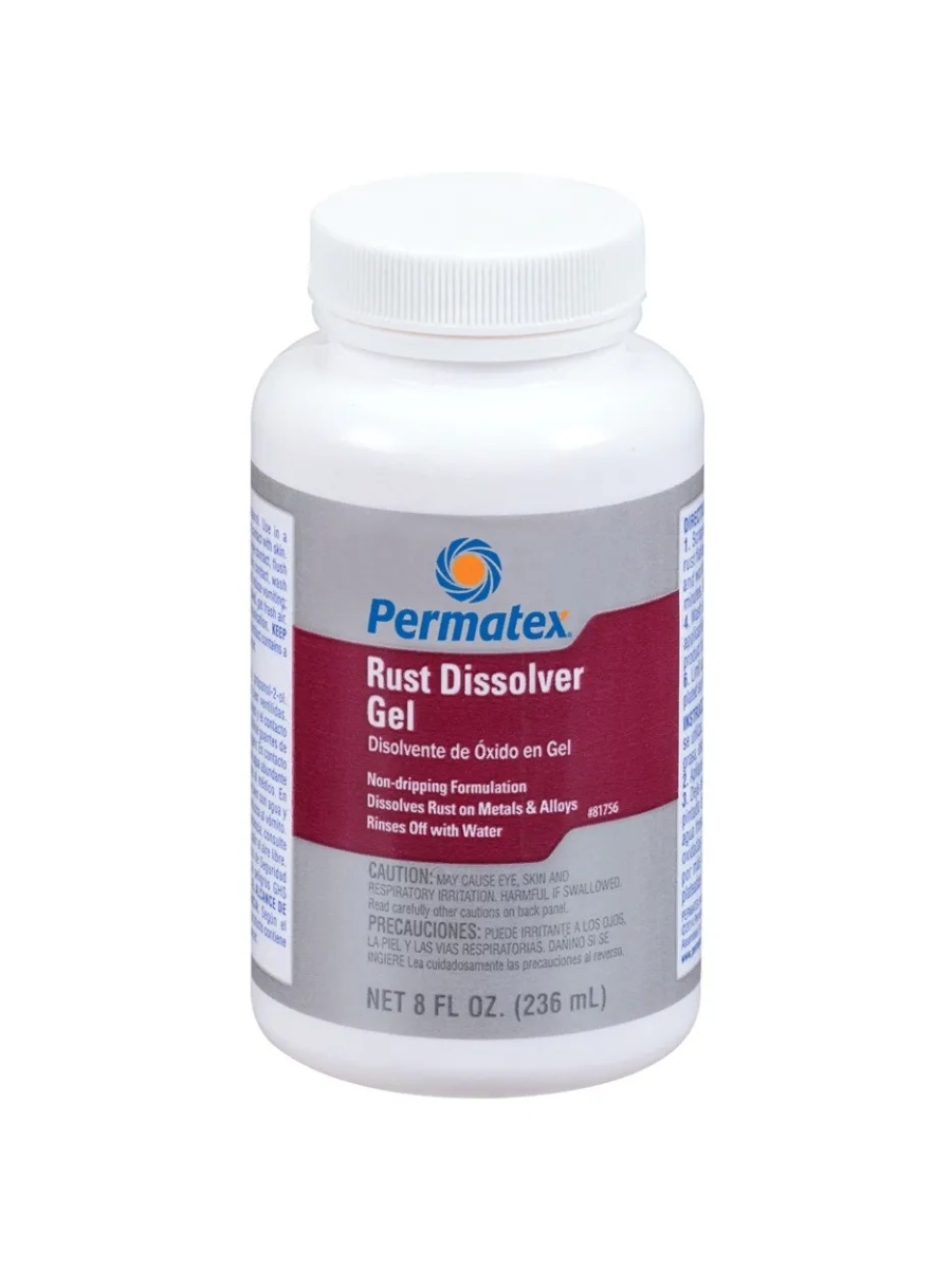 PERMATEX Rust Dissolver Gel 236ml | Inspire Uplift