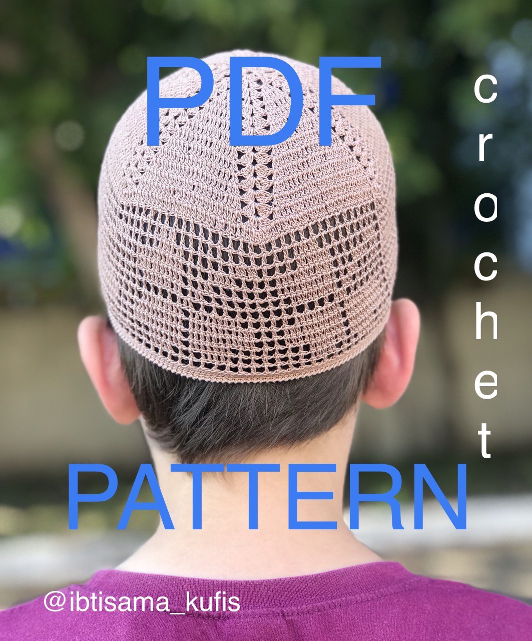 crochet filet skull cap kufi - Inspire Uplift