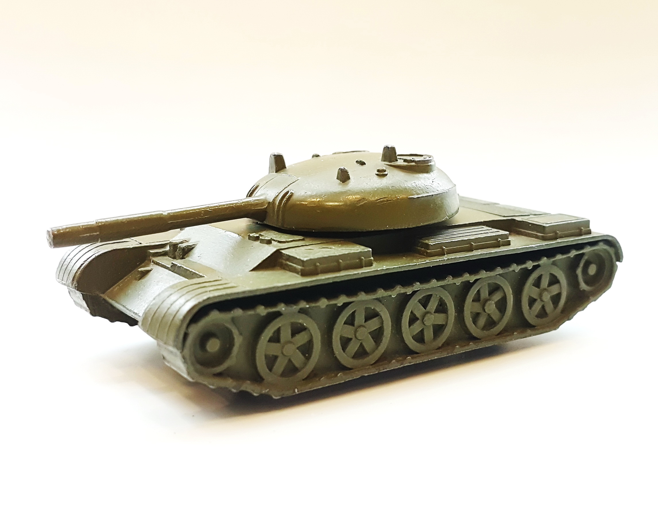 Vintage USSR Toy Tank T-54 metal diecast model Soviet Armor - Inspire ...