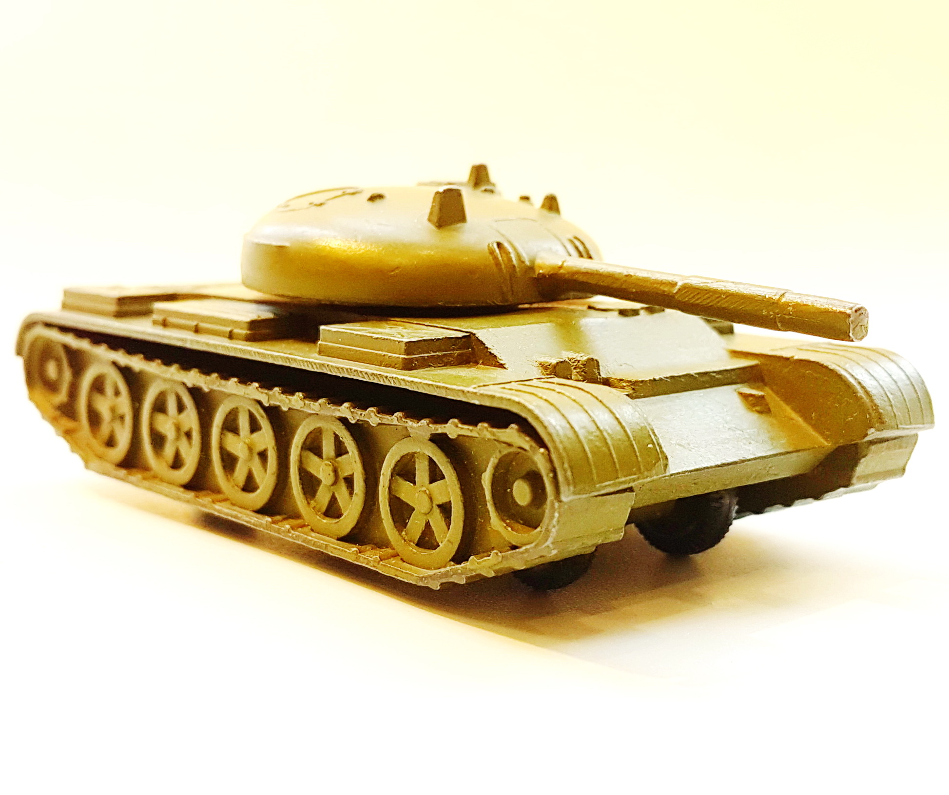 Vintage USSR Toy Tank T-54 metal diecast model Soviet Armor - Inspire ...