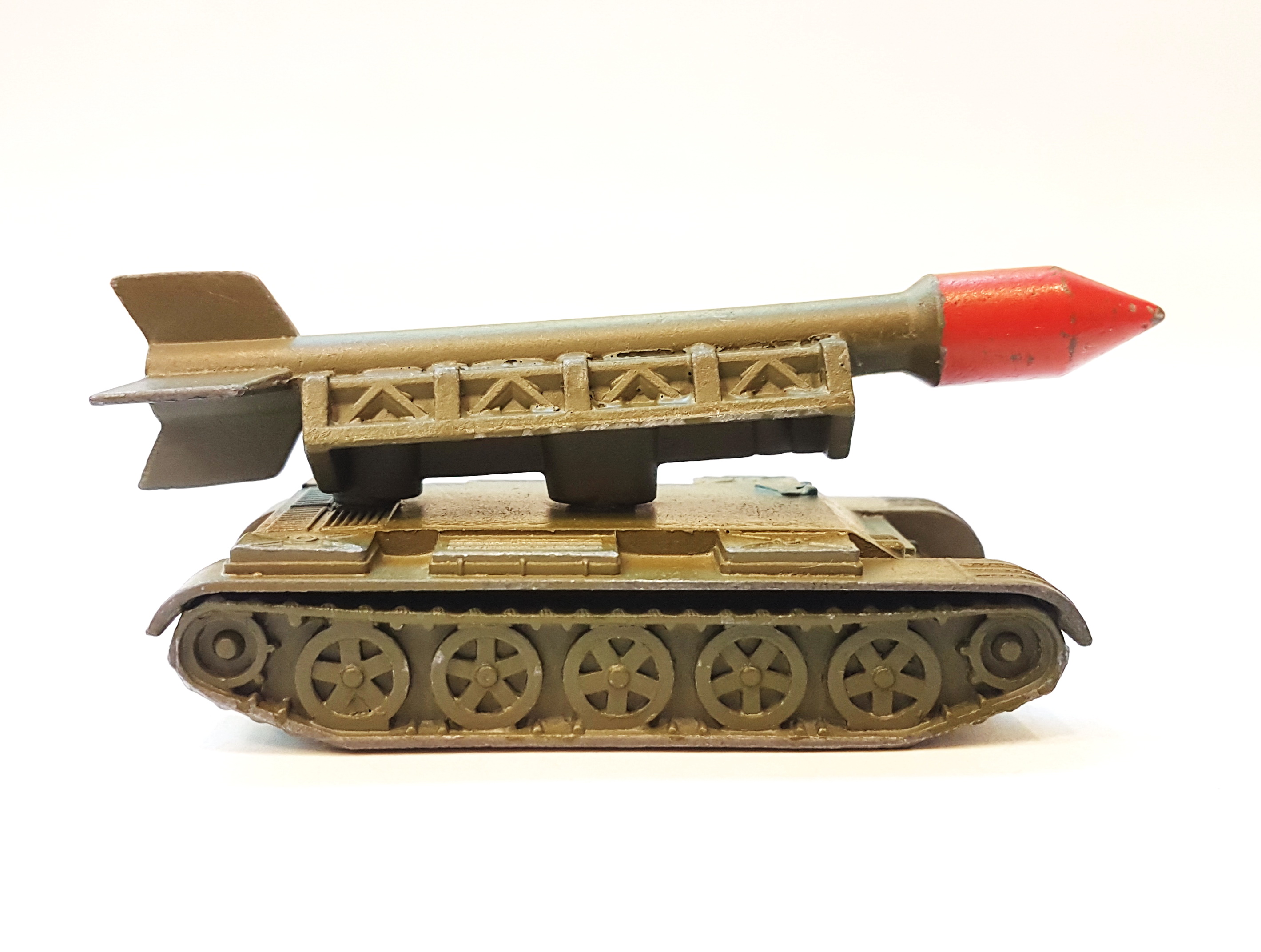 Vintage USSR Toy Missile Launcher Rocket System metal diecas - Inspire ...