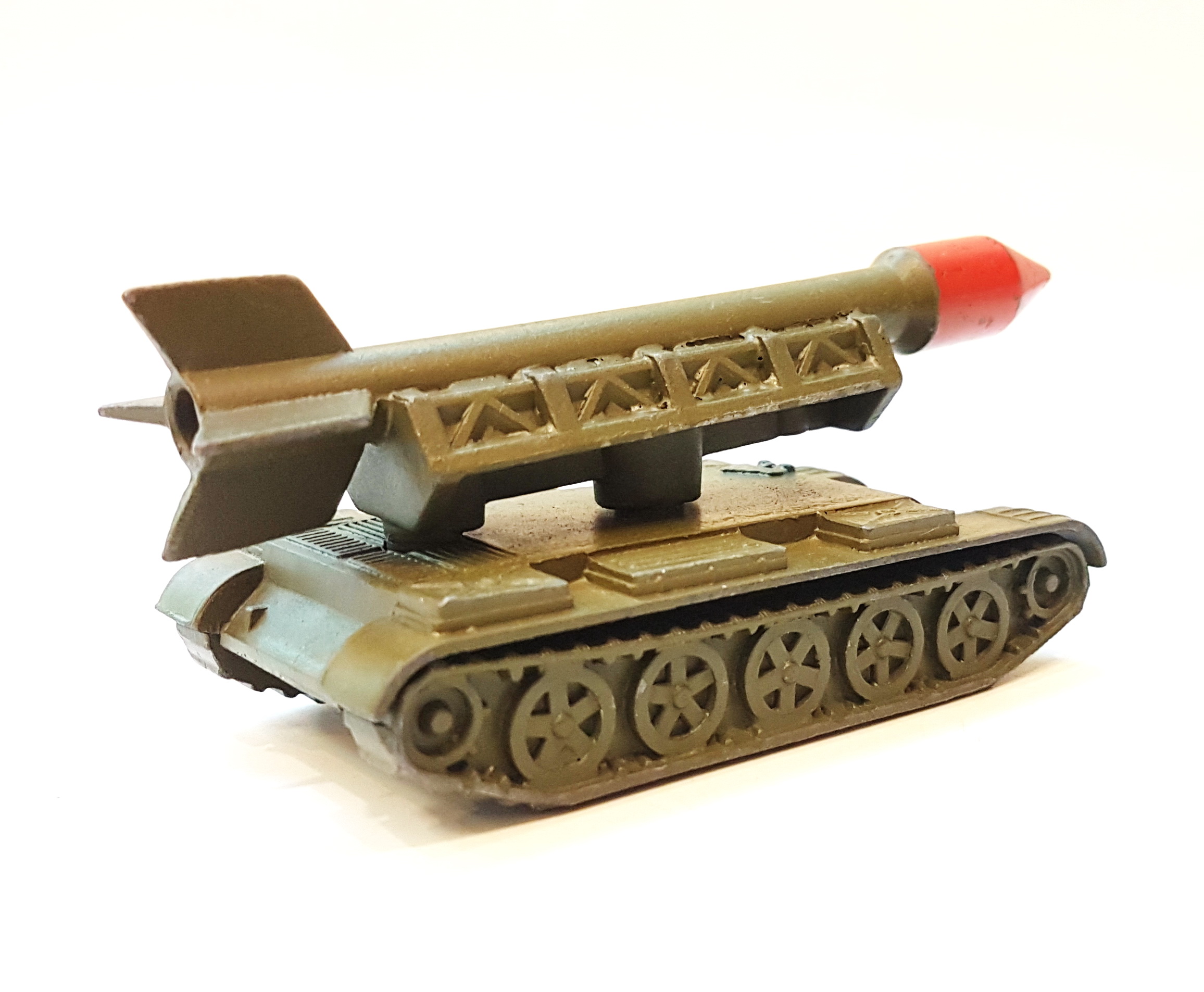 Vintage USSR Toy Missile Launcher Rocket System metal diecas - Inspire ...