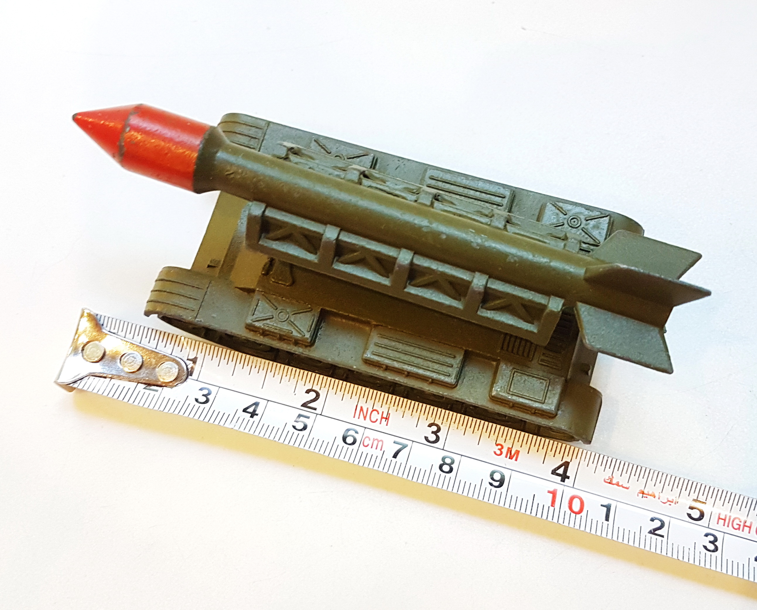 Vintage USSR Toy Missile Launcher Rocket System metal diecas - Inspire ...