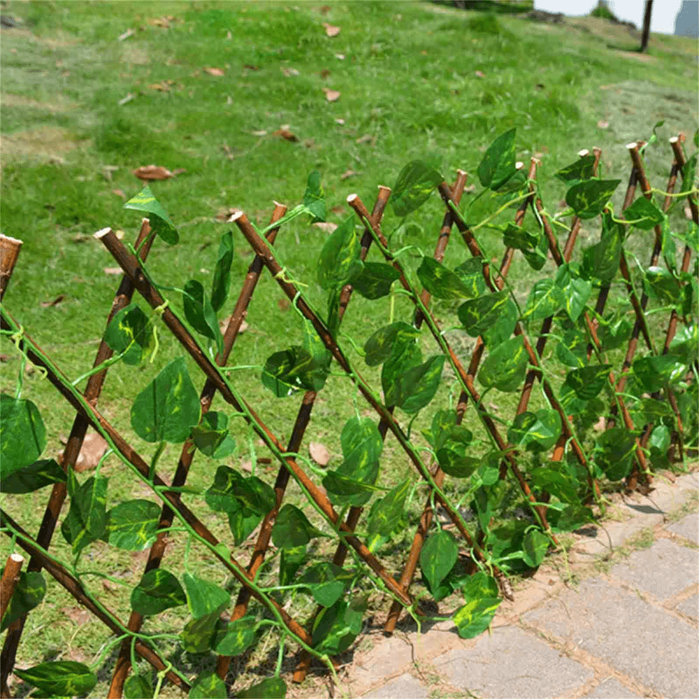 Durable & Retraceable Faux Privacy Fence - Inspire Uplift