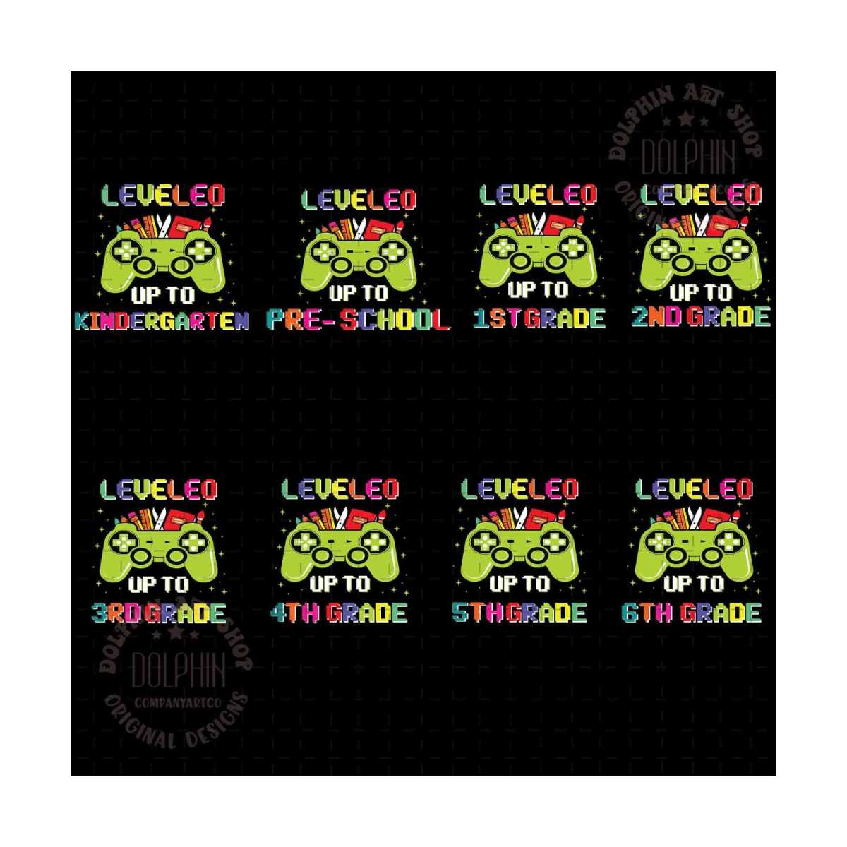 Leveled Up To Grade Game Svg Bundle, Back To School Svg For | Inspire ...