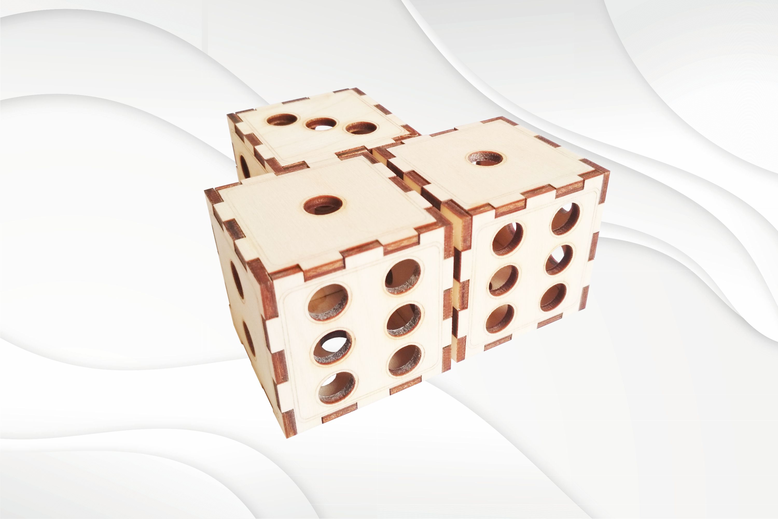 Dice laser cutting design. SVG DXF drawing laser cut. Glowfo - Inspire ...