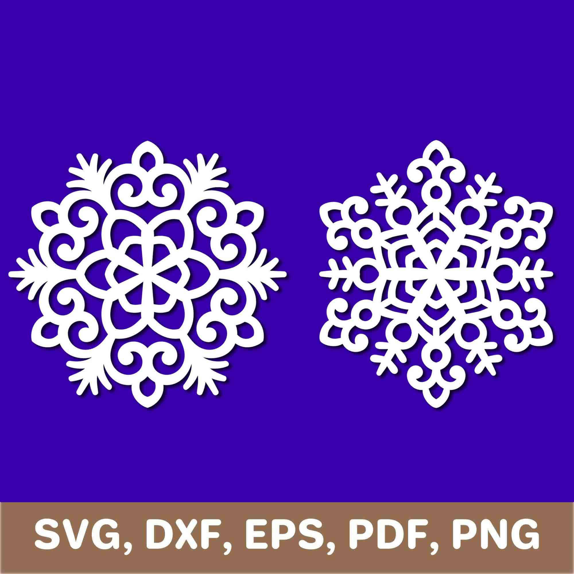 Snowflake svg, snowflake template, snowflake dxf, snowflake | Inspire ...
