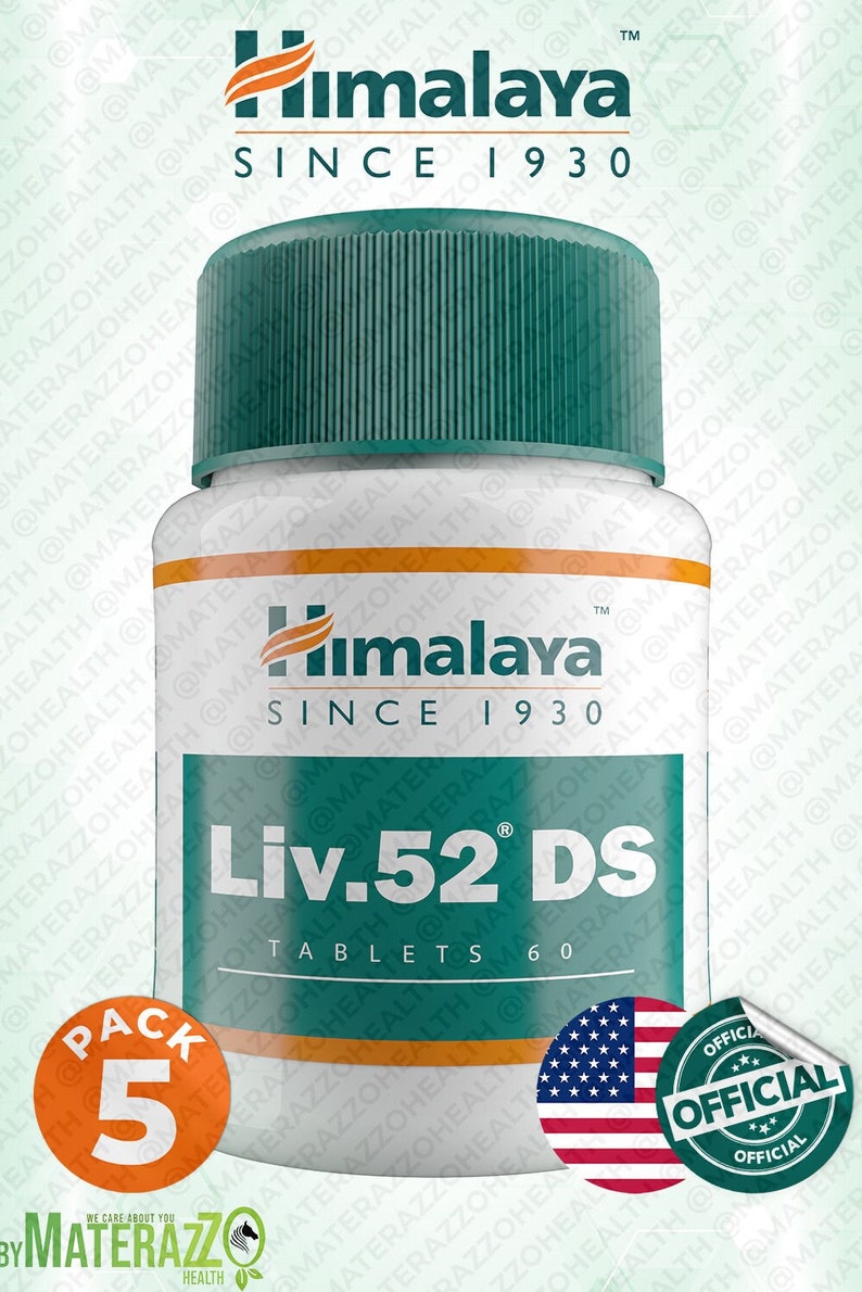 5 Bottles Himalaya Liv52 DS OFFICIAL Usa Liver Repair Dyspep - Inspire ...