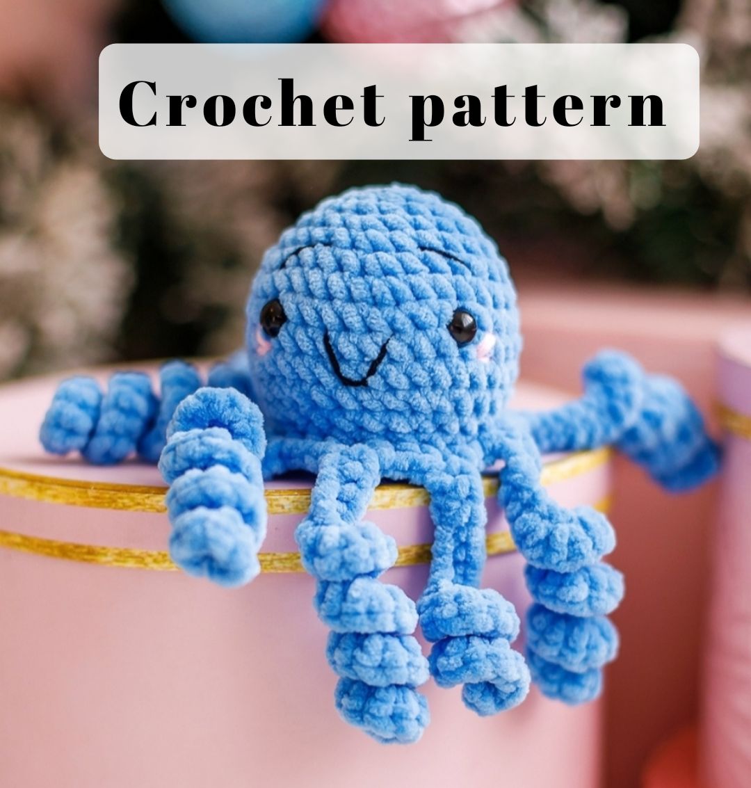 Crochet sea creatures pattern, crochet octopus, octopus patt | Inspire ...