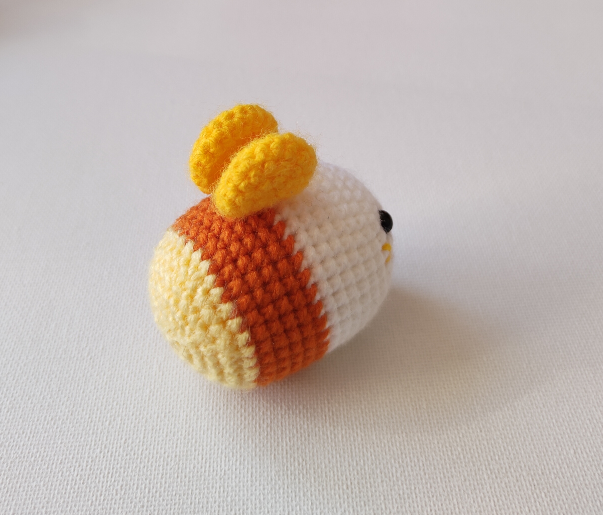 Crochet Candy Corn Bee pattern, crochet bee, crochet bee pat - Inspire ...