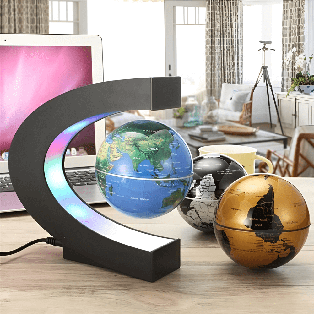 Floating Globe Lamp For Relaxing Ambiance - Inspire Uplift
