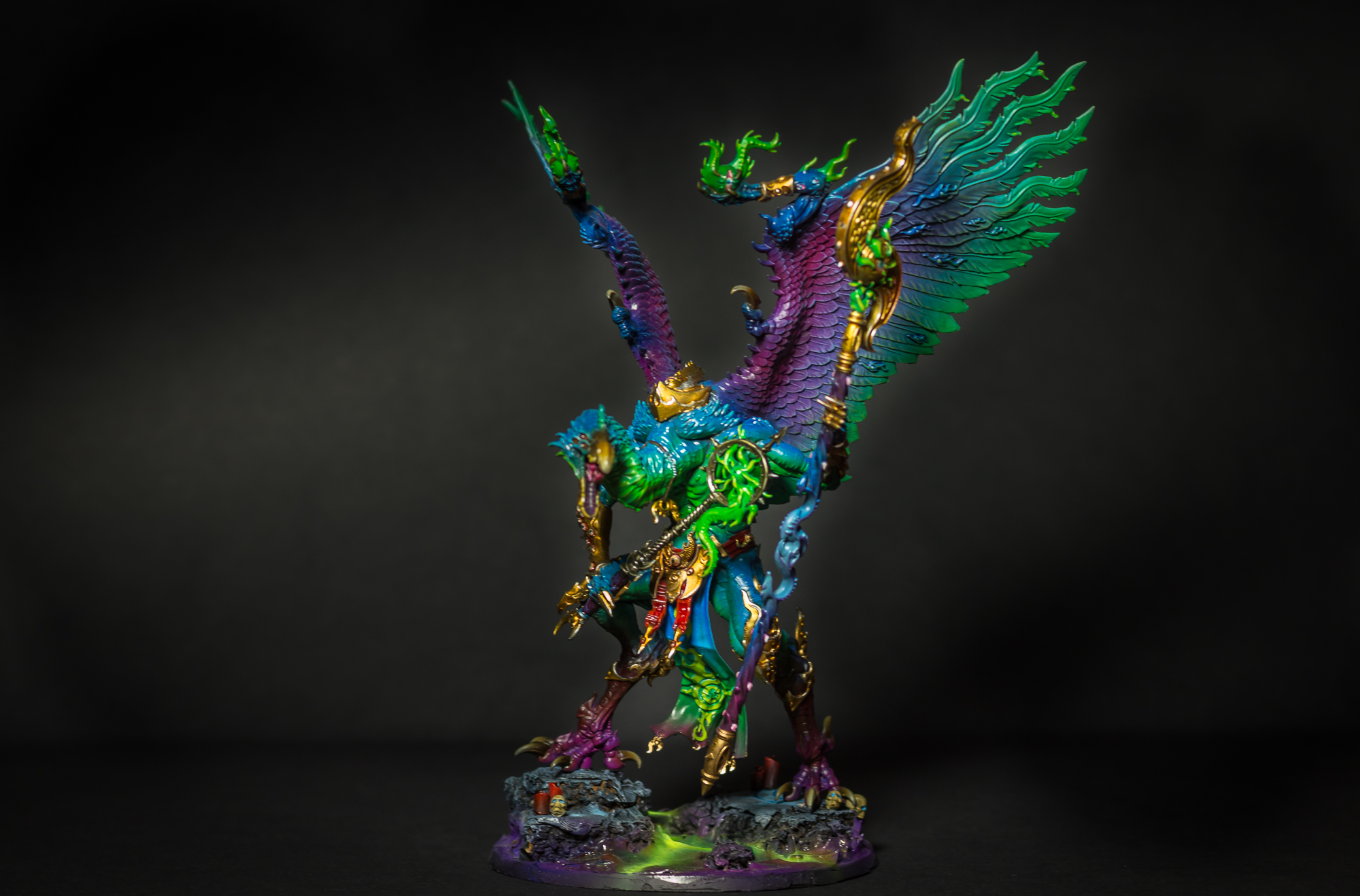 Lord of Change / Kairos Fateweaver - Painting comission | Inspire Uplift