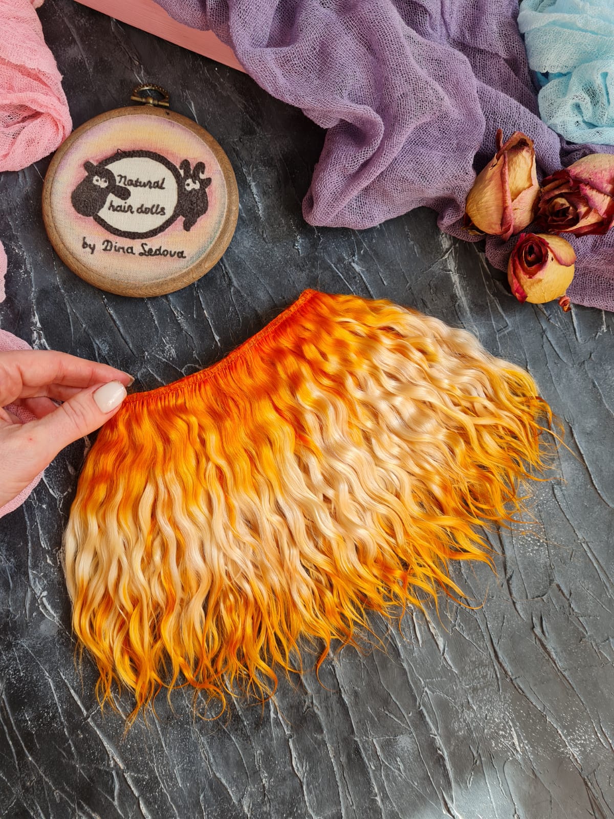 Angora mohair tress - Inspire Uplift