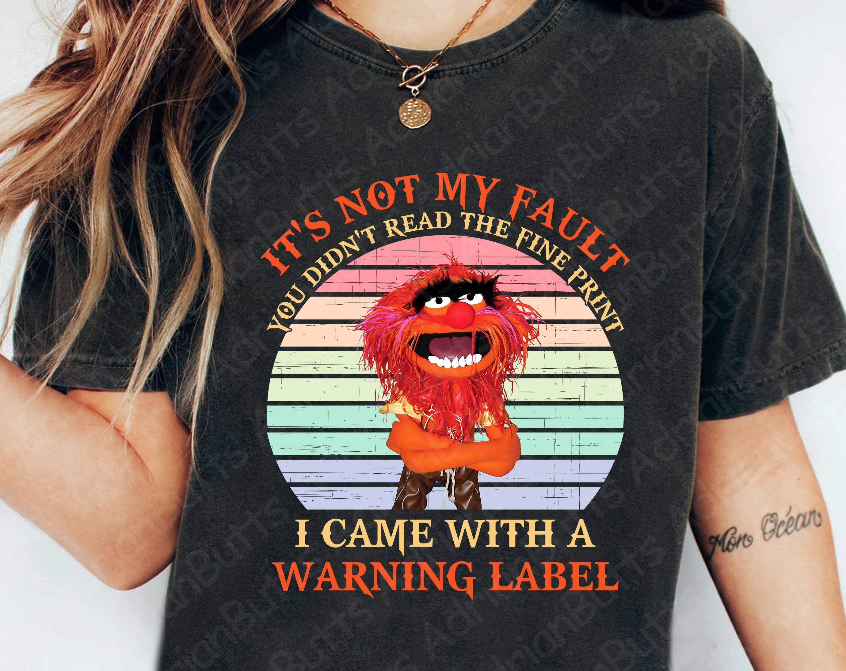 Its Not My Fault You Didnt Read The Fine Print T-Shirt, Funn | Inspire ...