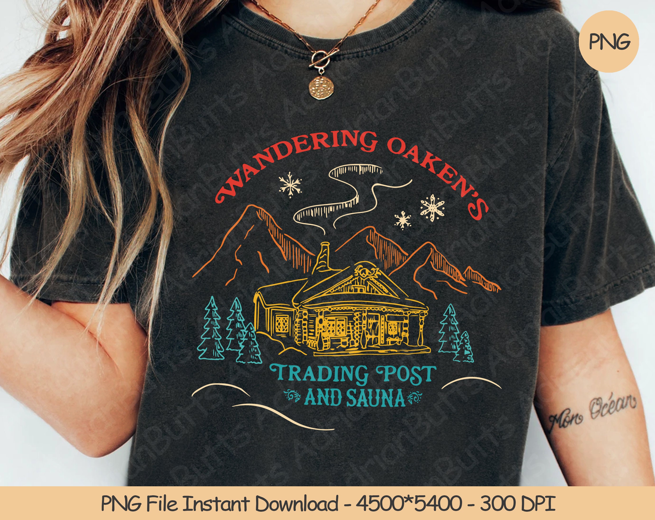Wandering Oakens Wandering Trading Post And Sauna PNG Digita | Inspire ...