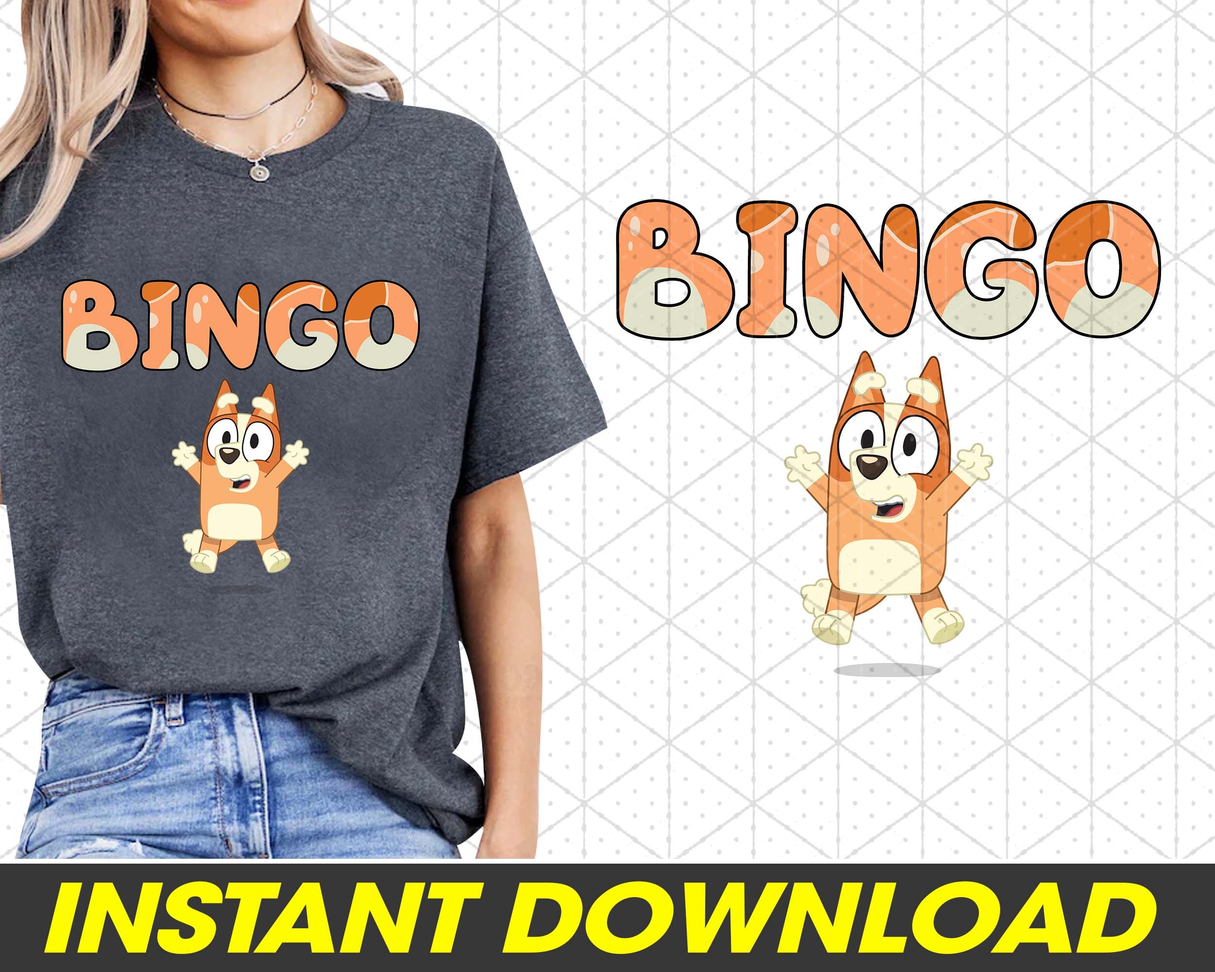 Bingo PNG, Bluey And Bingo, Bluey Family PNG, Bluey Friends - Inspire ...