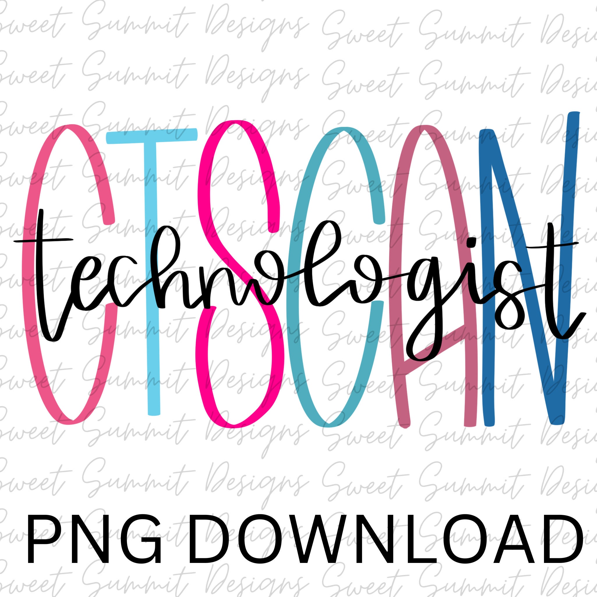 CT Scan png, CT Technologist Digital Download, CT Tech Life | Inspire ...