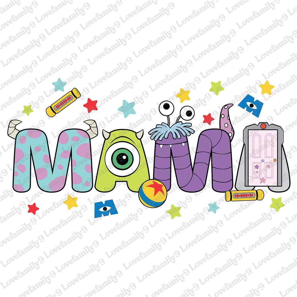 Mami Png Sublimation Design, Mothers Day Png, Monster Mother | Inspire ...
