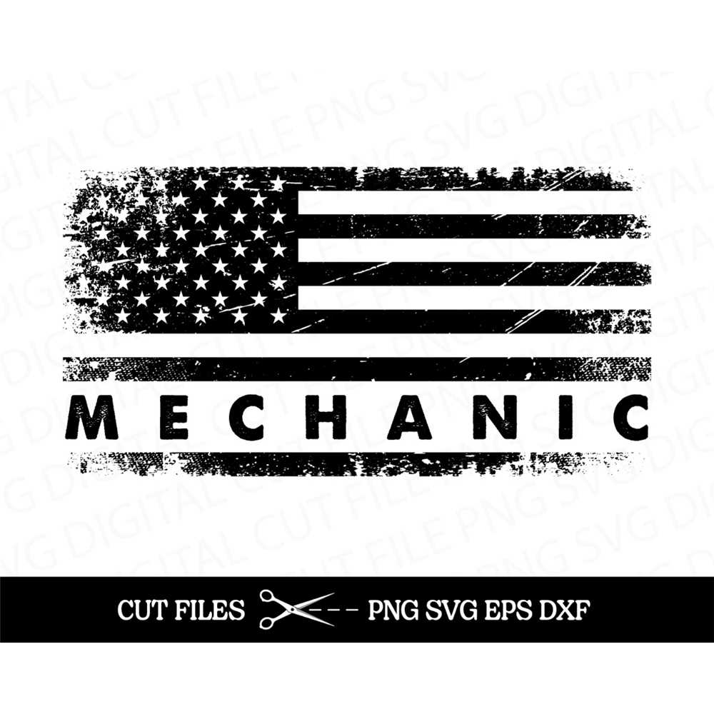 Mechanic Flag Svg | Inspire Uplift