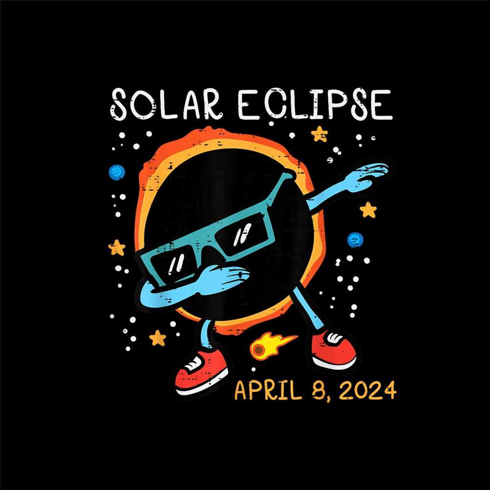 Dab Sun Solar Eclipse 2024 Totality April 8 Men Boys Kids Di | Inspire ...