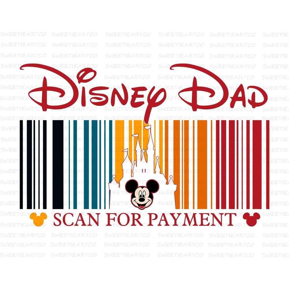 Mouse Dad SVG, Scan For Payment Svg, Family Vacation Svg, Va | Inspire ...