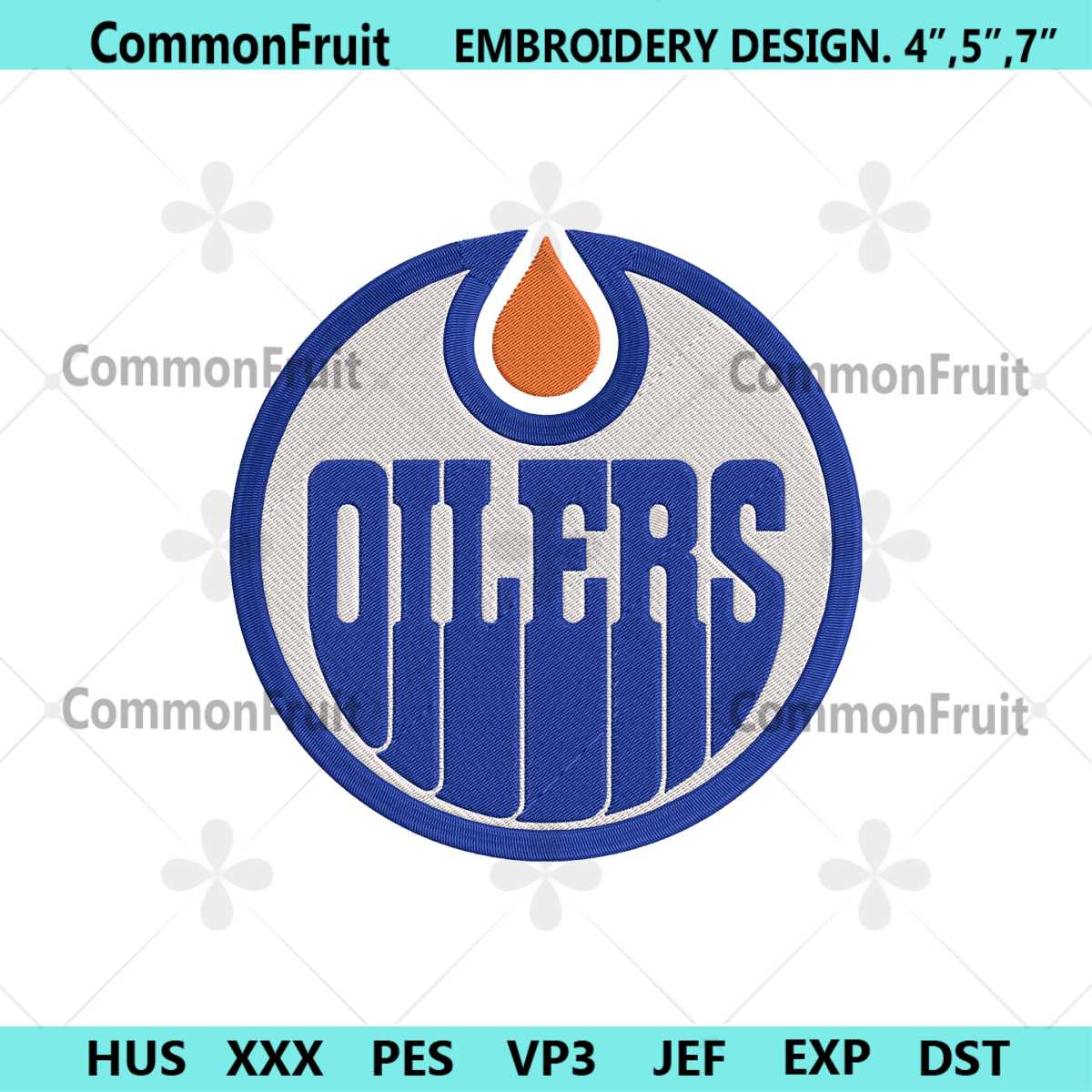 NHL Edmonton Oilers Embroidery Designs, Edmonton Oilers Logo | Inspire ...