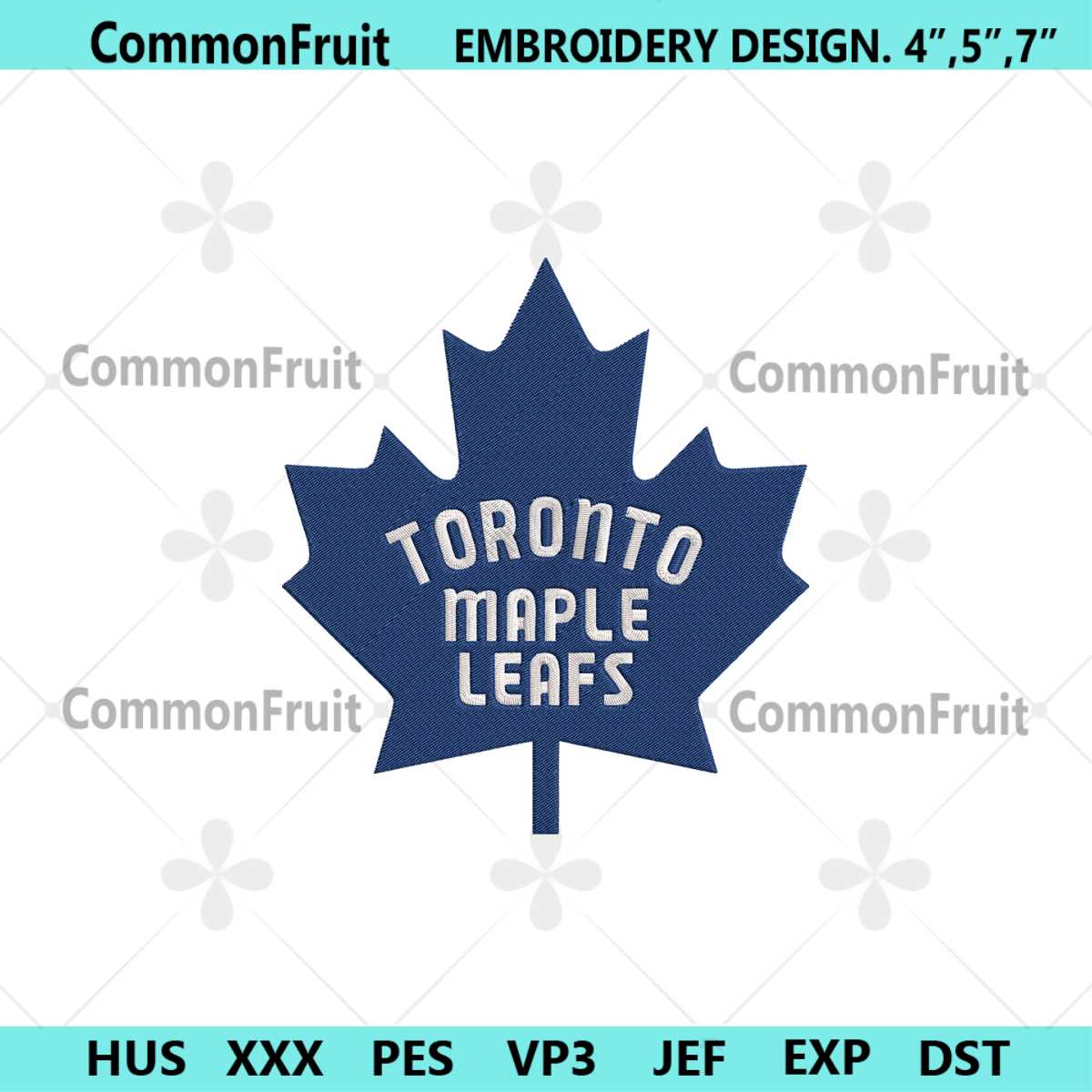 Toronto Maple Leafs Logo Embroidery Download, NHL Logo Machi | Inspire ...