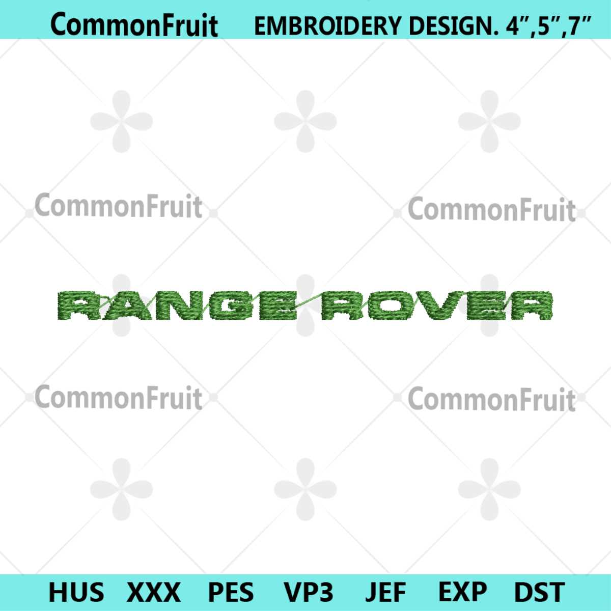 Range Rover Logo Embroidery Download File Logo Car Embroider - Inspire ...