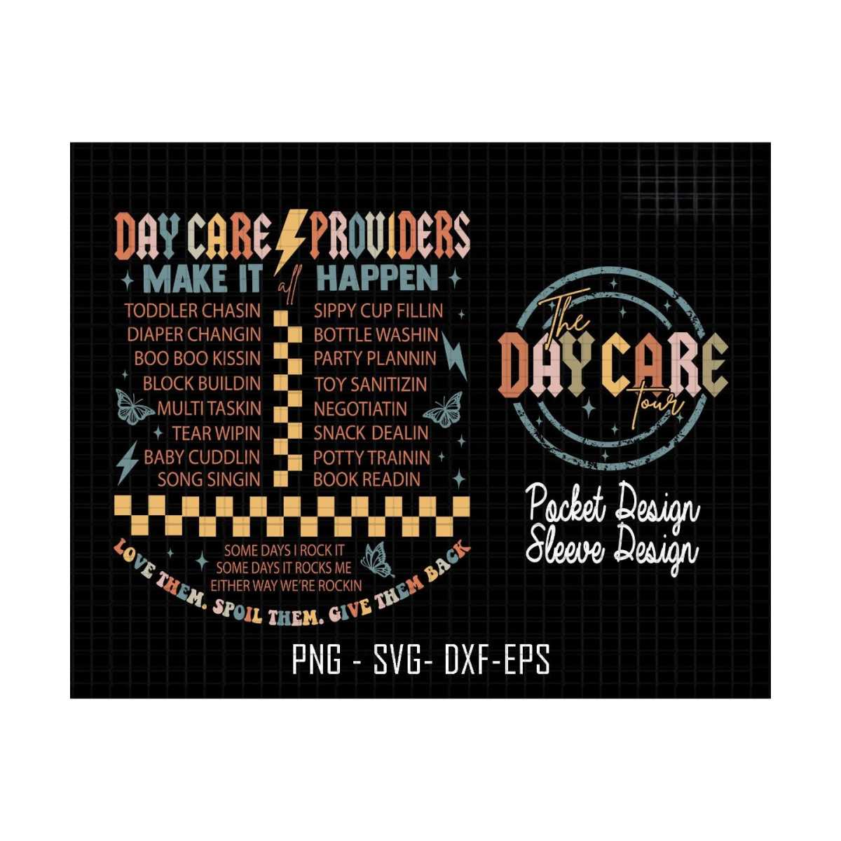 The Daycare Tour Svg, Daycare Provider Svg, Make It All Happ | Inspire ...