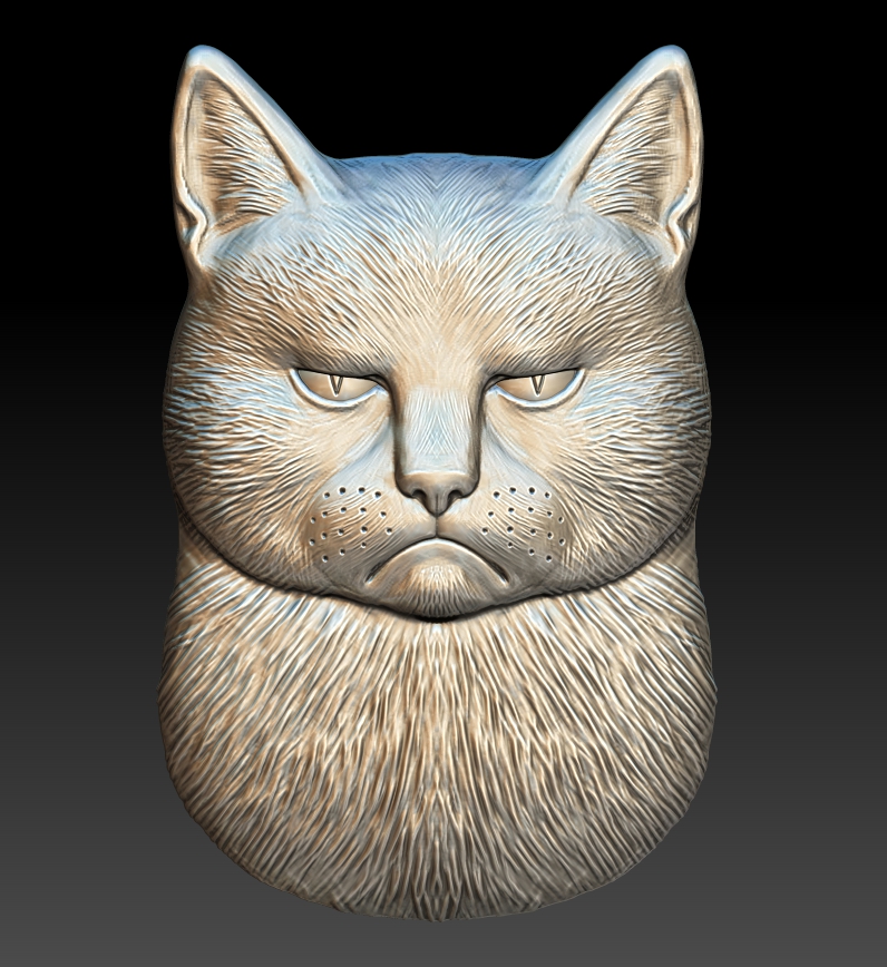 3d Model Stl Cnc Router File Cat Inspire Uplift