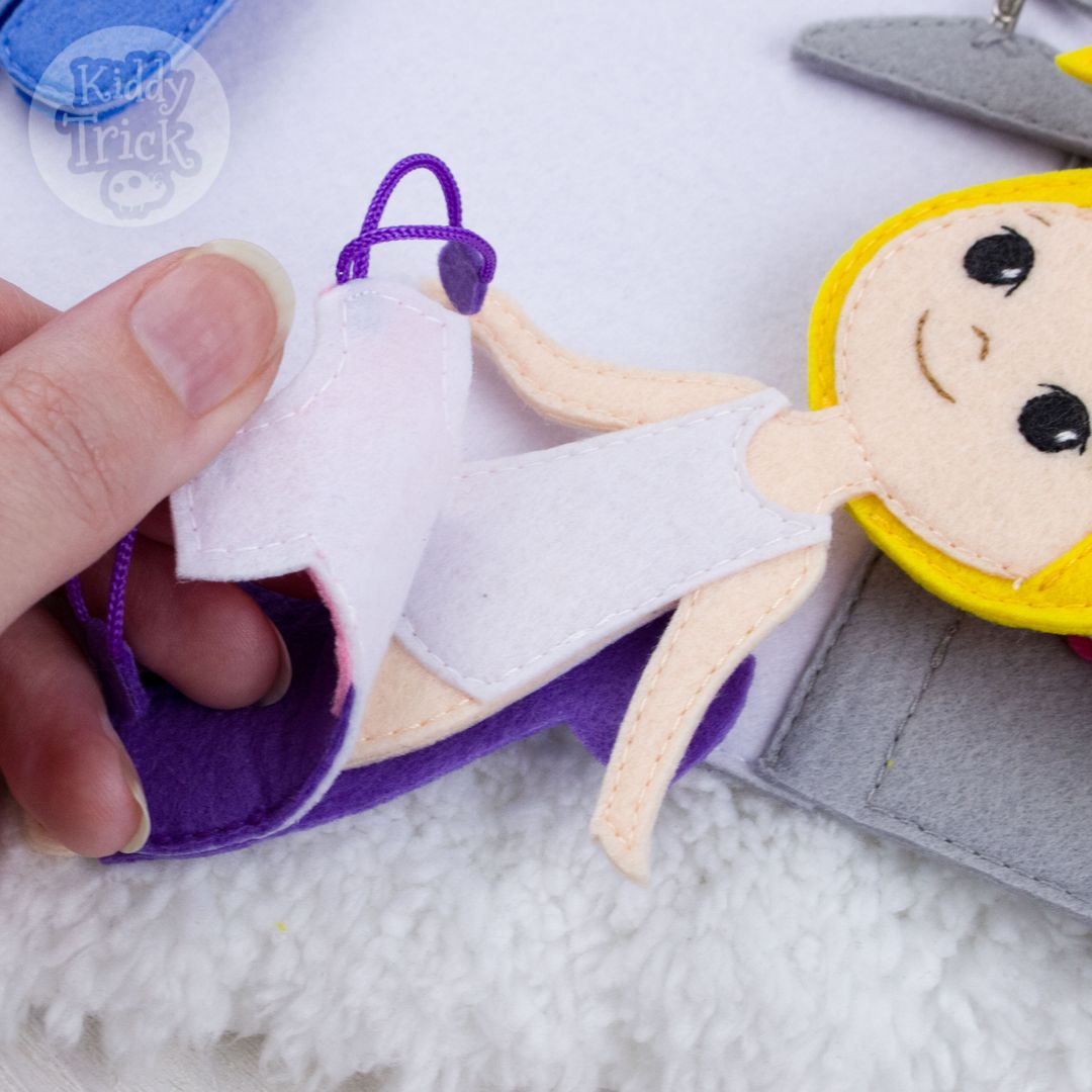 PDF Pattern Felt Dolls - Inspire Uplift