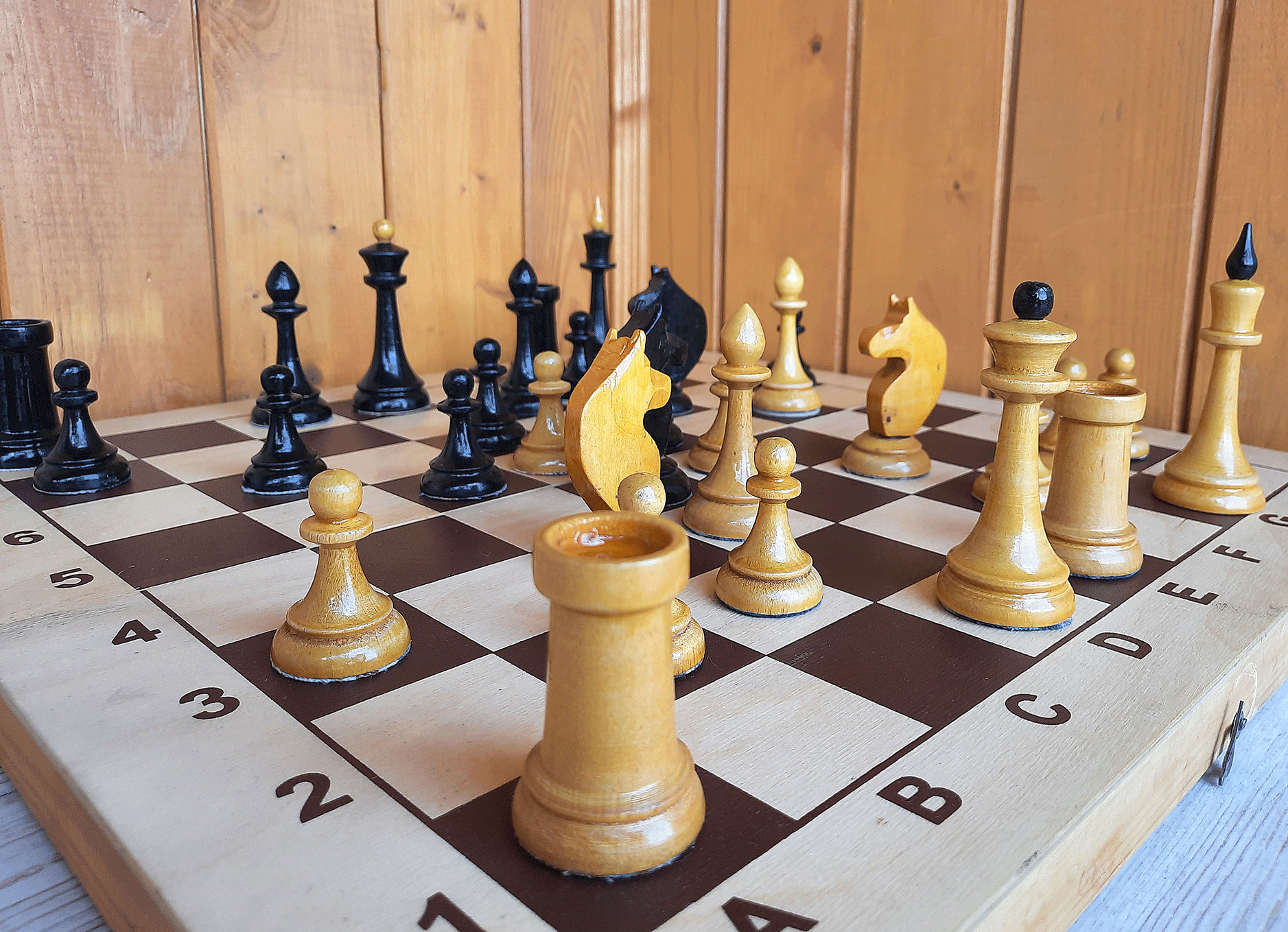 Soviet Queens Gambit Chess Pieces And Russian Contemporary Woo Inspire