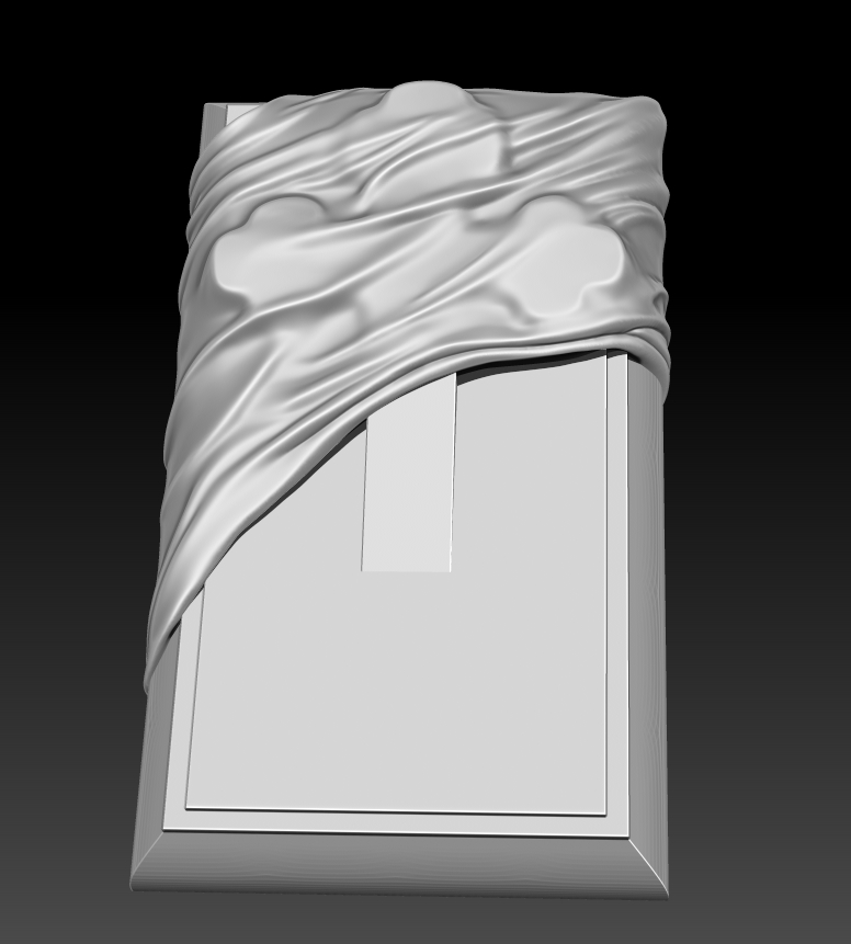 3D STL Model for CNC file Tombstone | Inspire Uplift