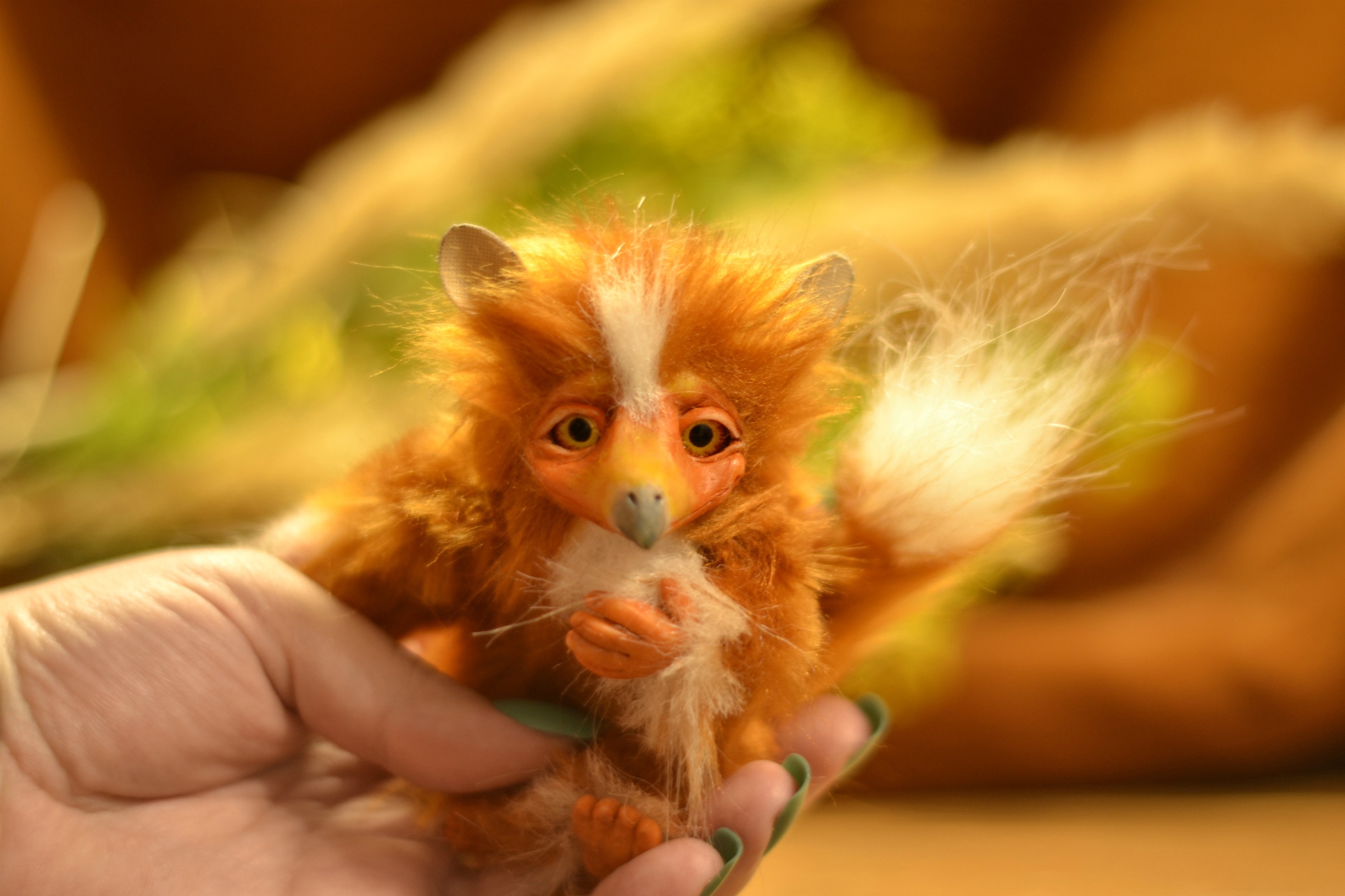 Firey from Labyrinth, ooak ,handmade gift, furry animal, kaw | Inspire ...