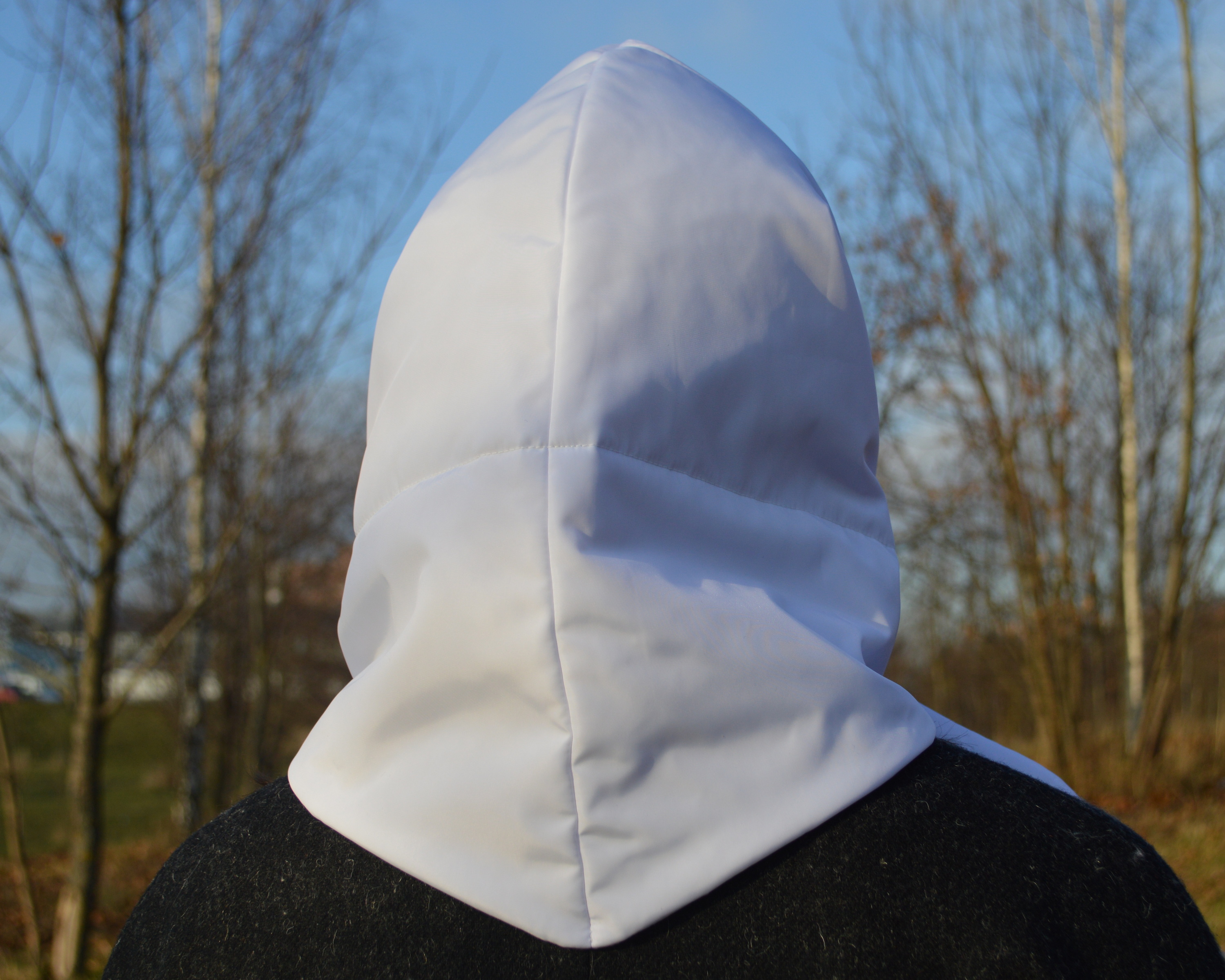 Warm hood kerchief. Winter hood scarf. Waterproof, quilted h - Inspire ...