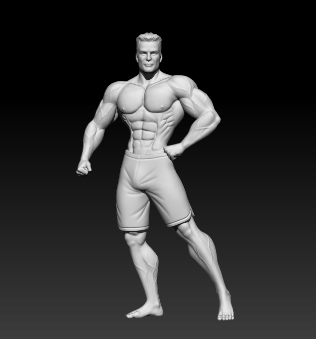3D STL Model for CNC file Bodybuilder - Inspire Uplift