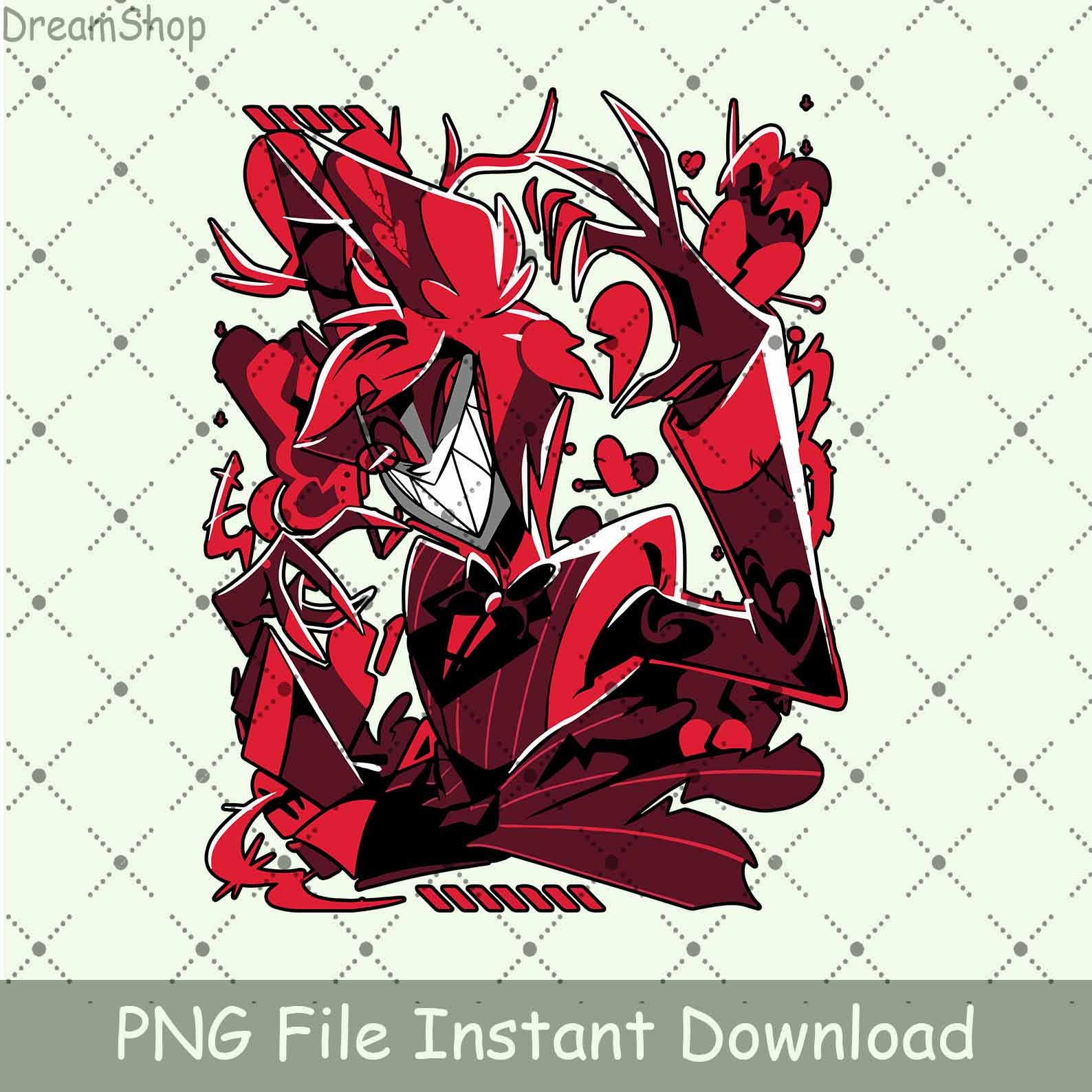 Alastor Comfort Colors Png, Hazbin Hotel Characters, Hazbin | Inspire ...