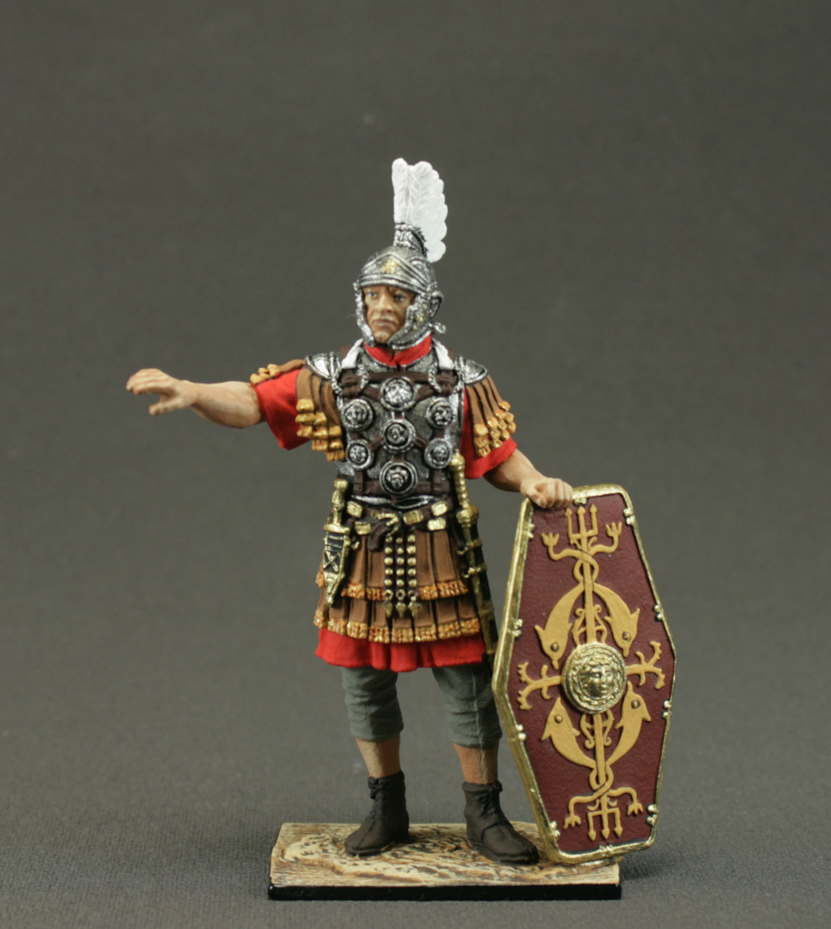 Painted toy tin soldier 54mm Historical Miniature Ancient Ro | Inspire ...