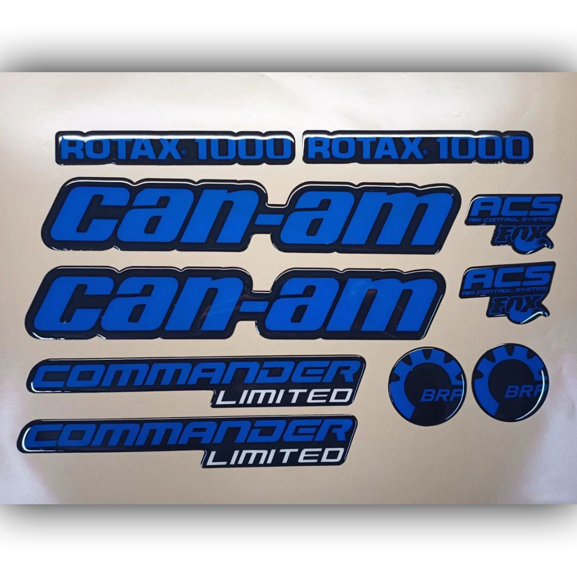 CAN-AM COMMANDER orogonal decals kit | Inspire Uplift