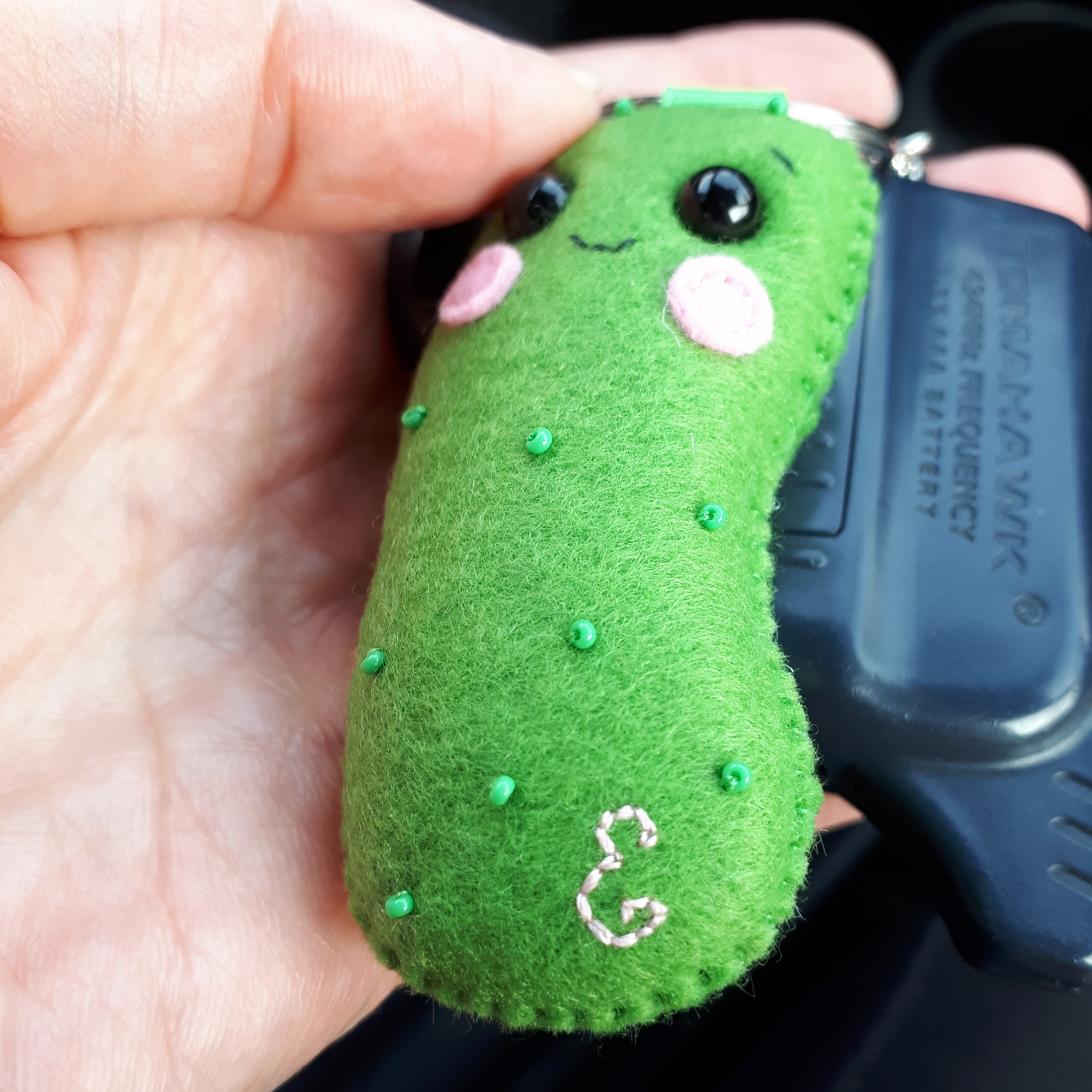 Pickle, Felt ornaments, Car accessories for teens, Car mirro - Inspire ...