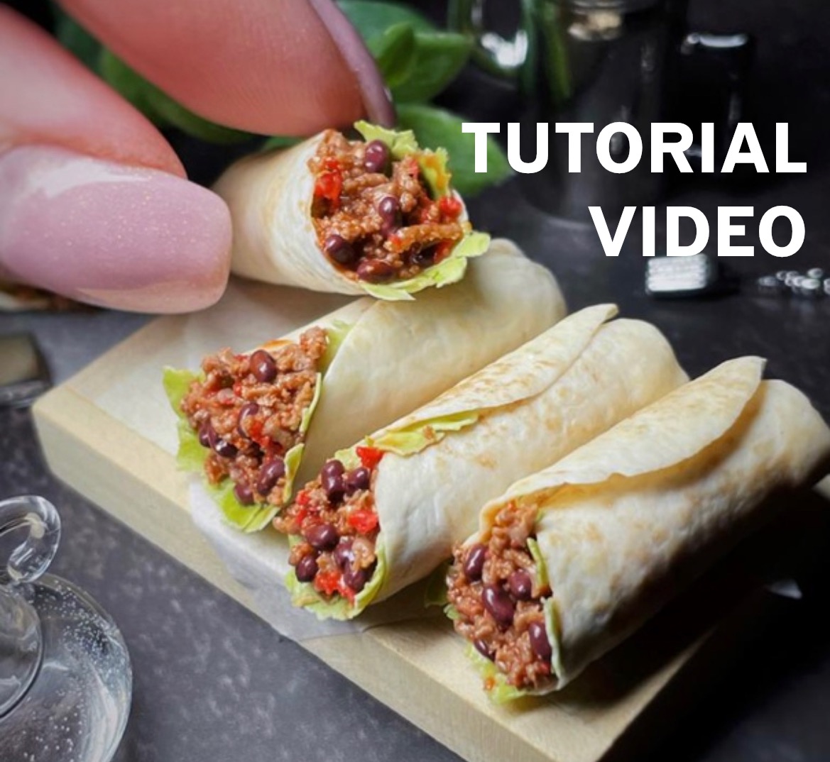 Realistic Polymer Clay Food Tutorial